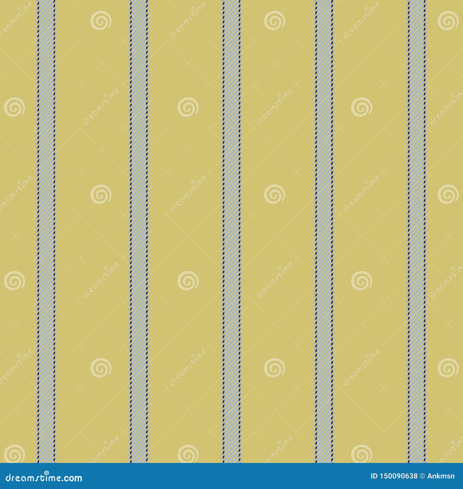 Golden Striped Classic Background Seamless Pattern Stock Vector ...
