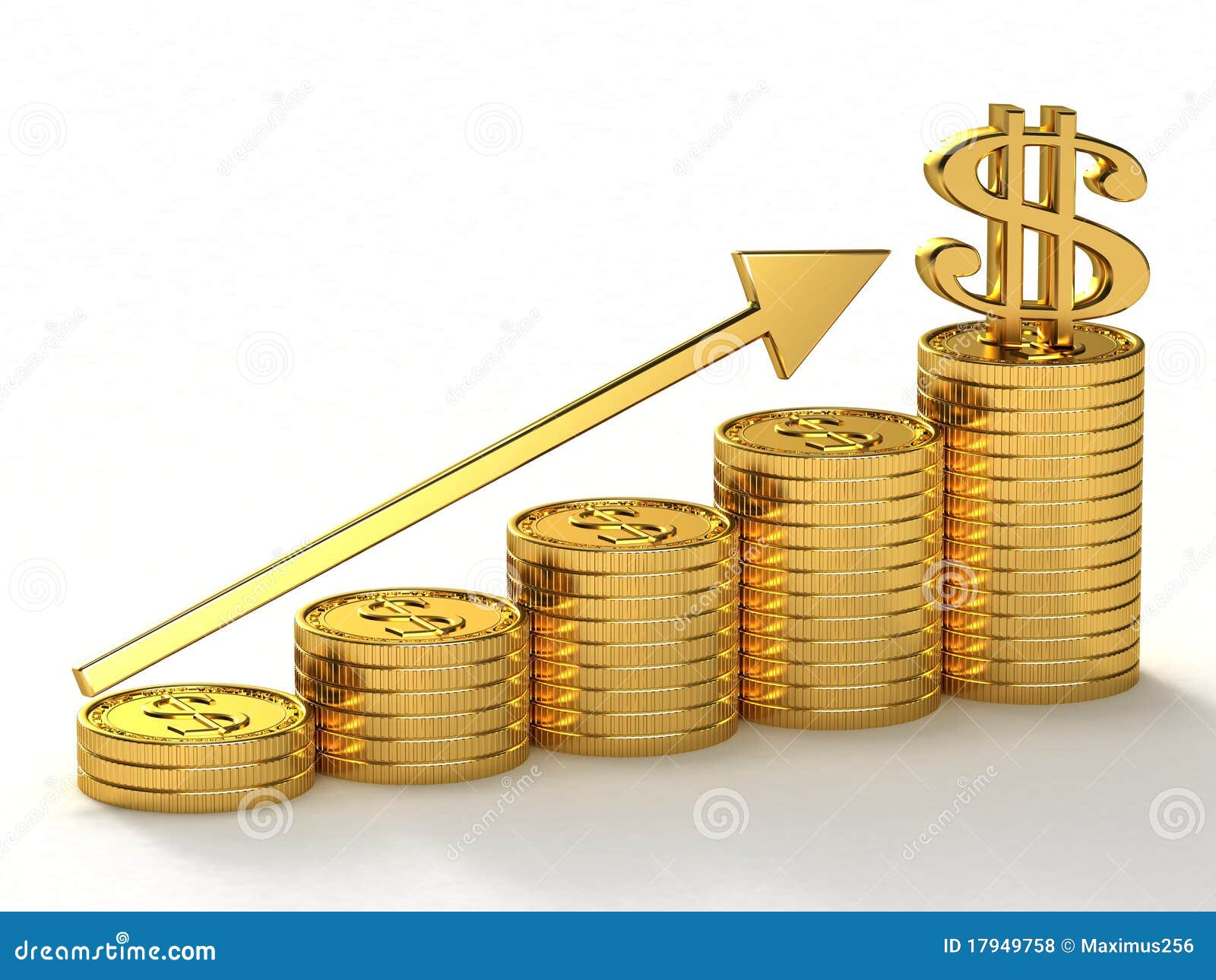 Golden success stock illustration. Illustration of success - 17949758