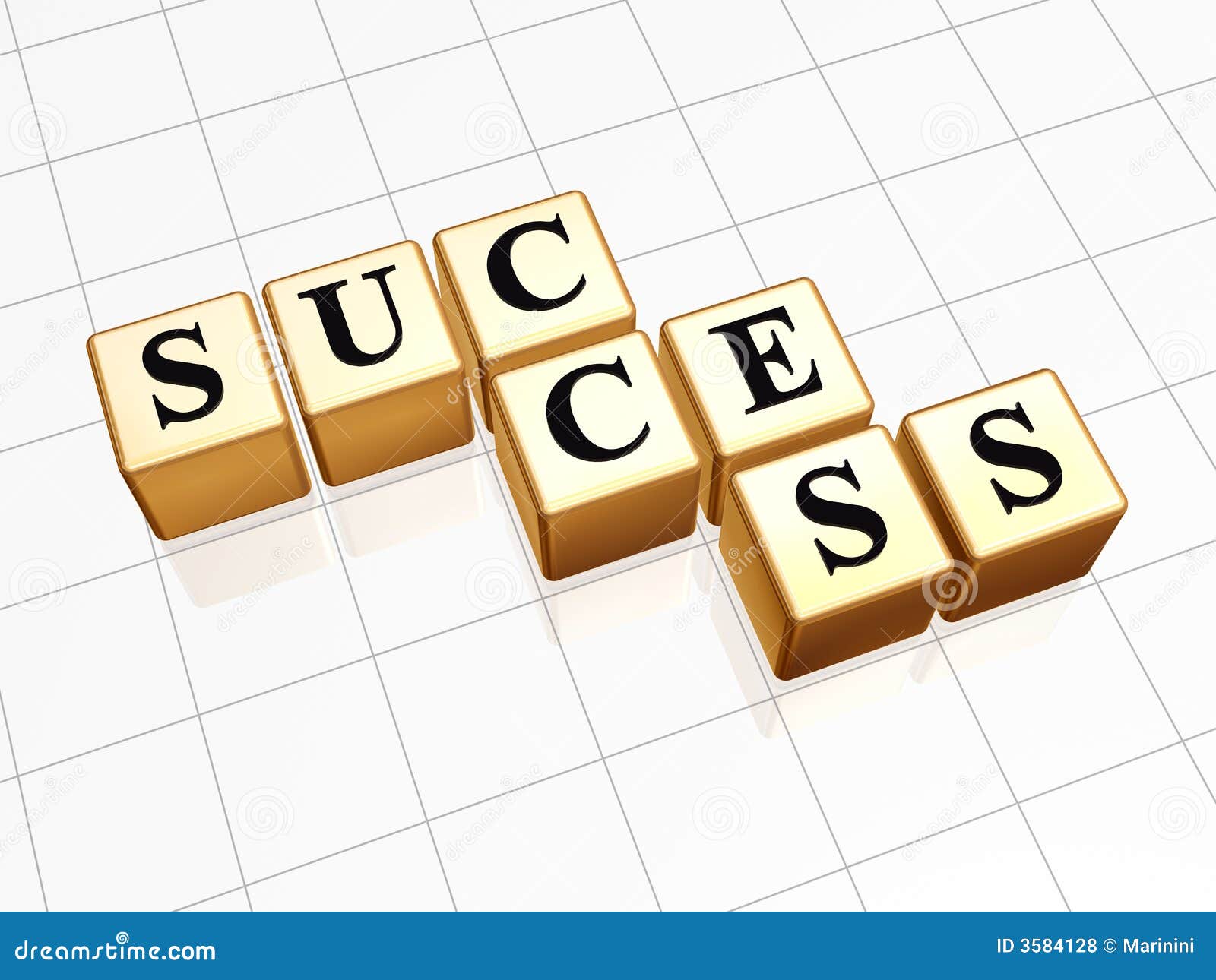 Golden success stock illustration. Illustration of market - 3584128