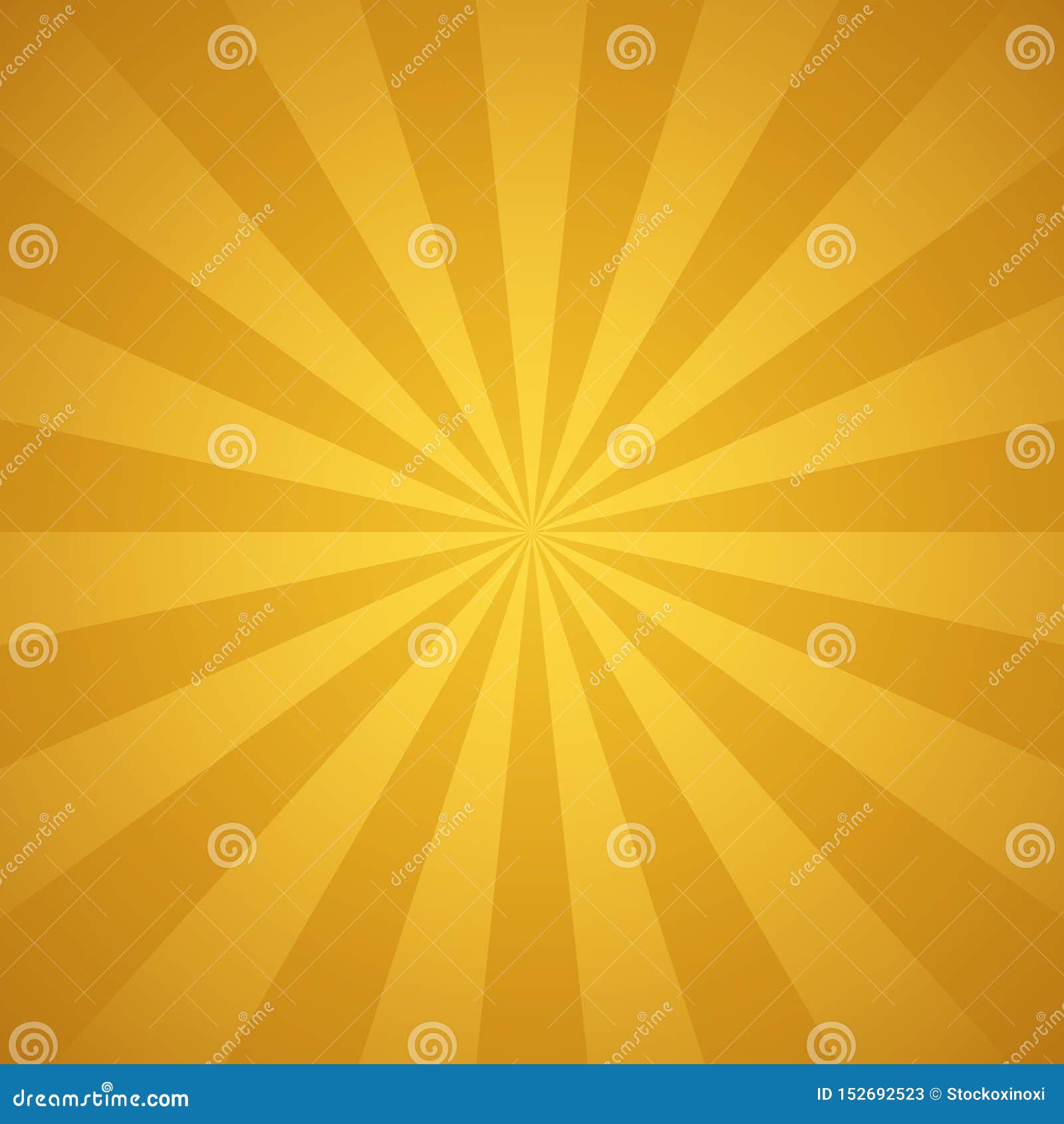 Golden Sun Beams and Rays Abstract Vector Background Stock Vector ...