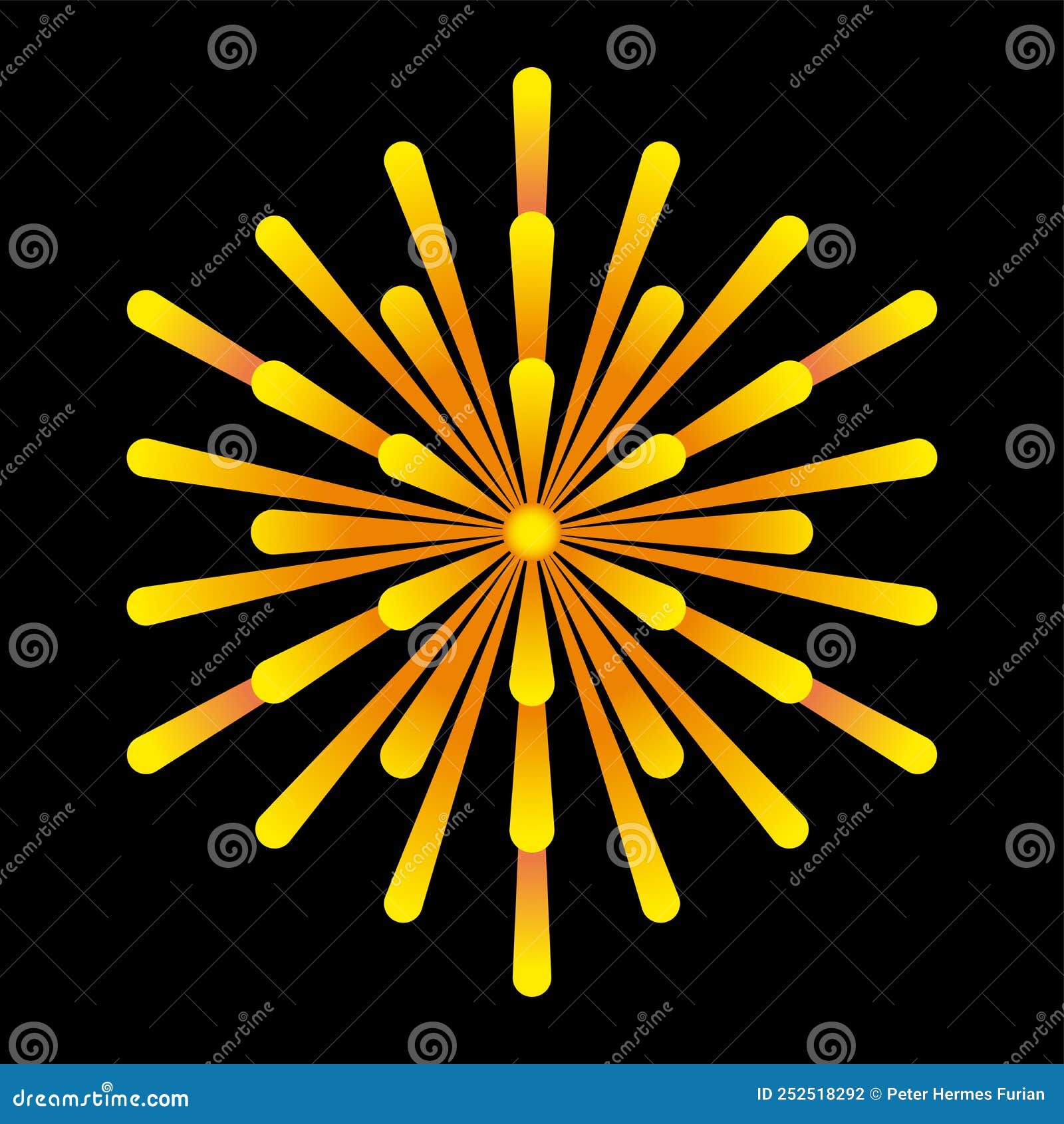 Golden Sunbeams Through A Mosaic Of Blooms AI Generated Royalty-Free ...