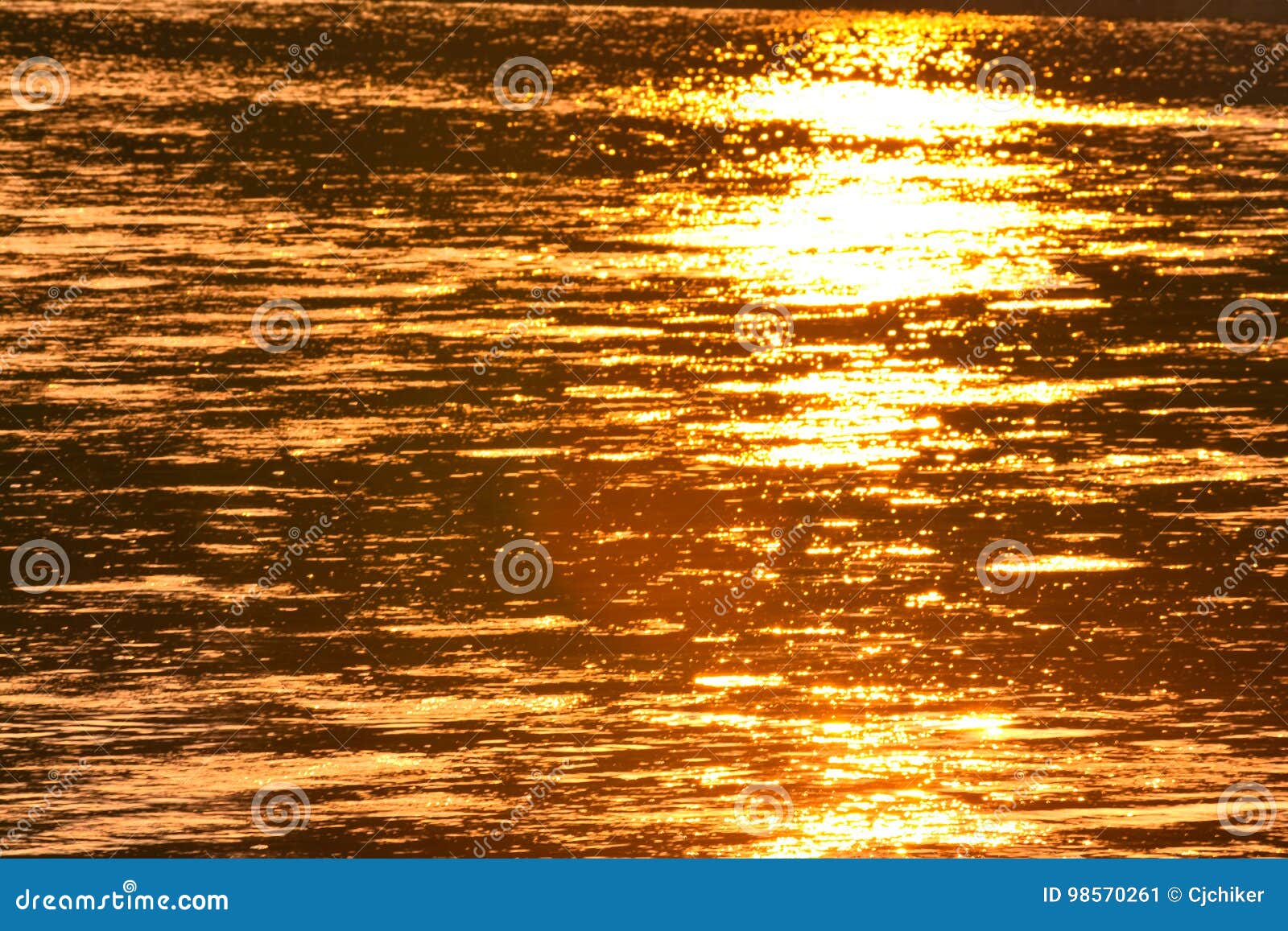 Golden Sunlight on River stock image. Image of monument - 98570261