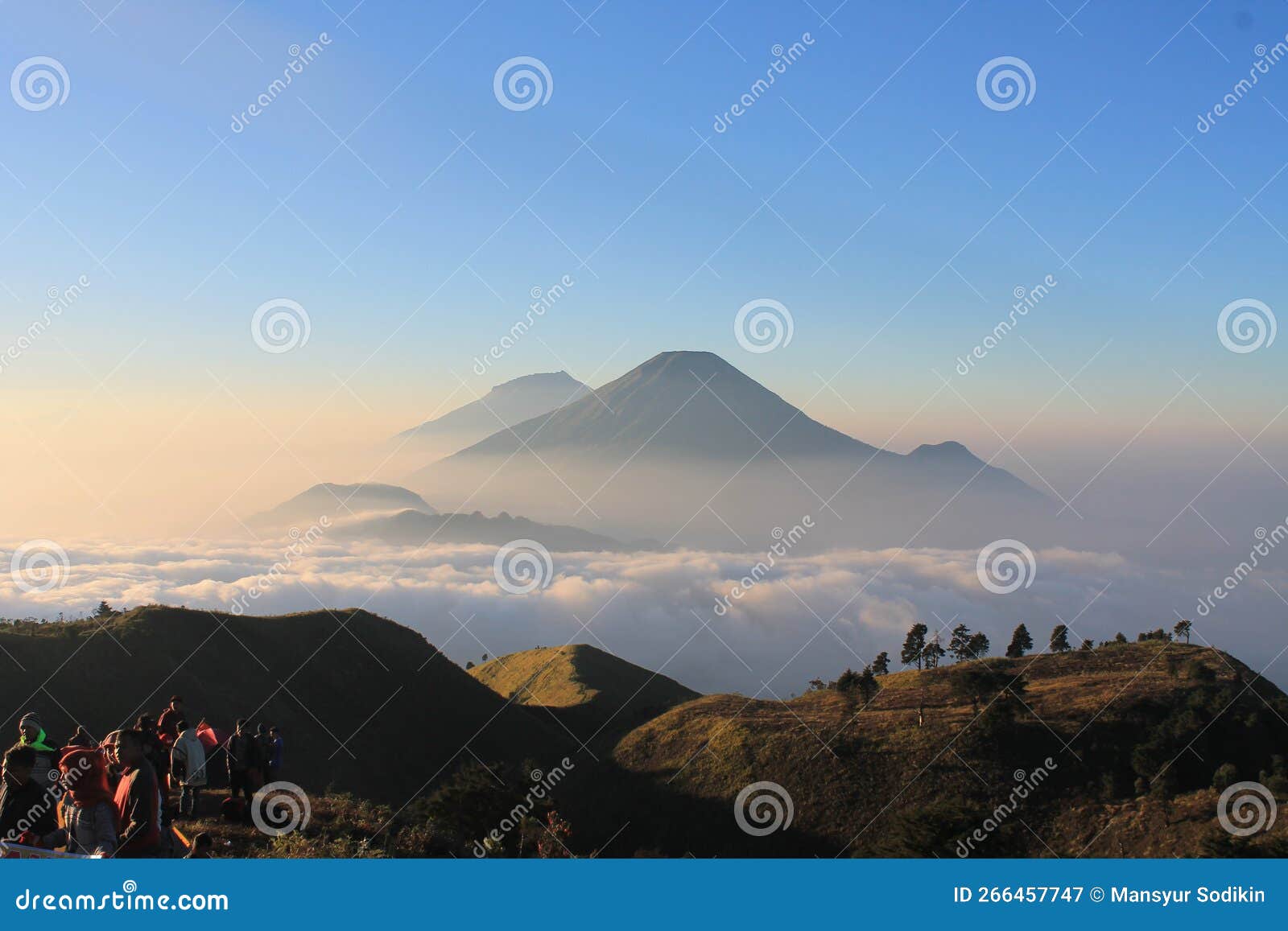 Golden Sunrise at Dieng Indonesia Editorial Photography - Image of ...