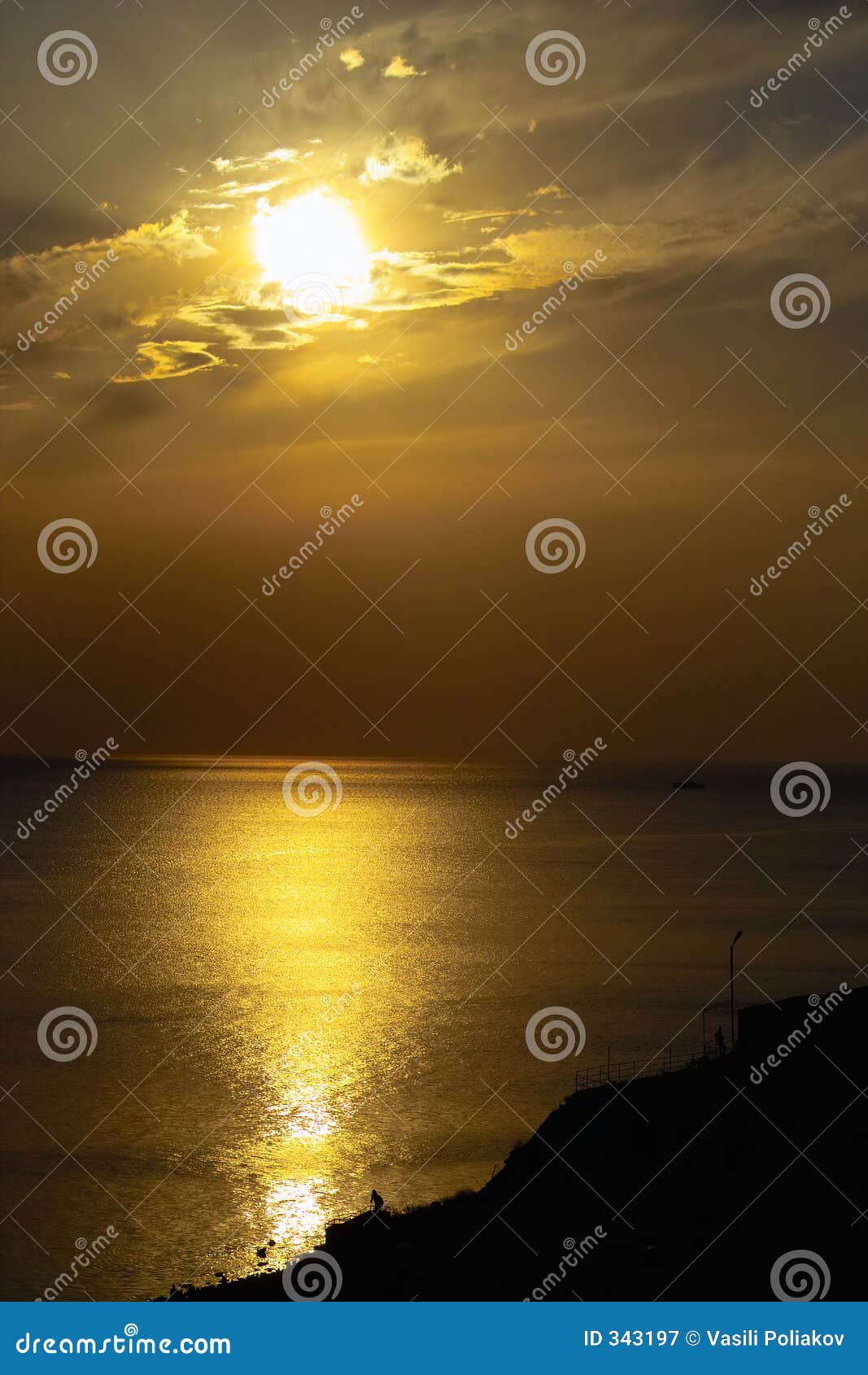 Golden sunset stock image. Image of sand, relaxing, naturals - 343197