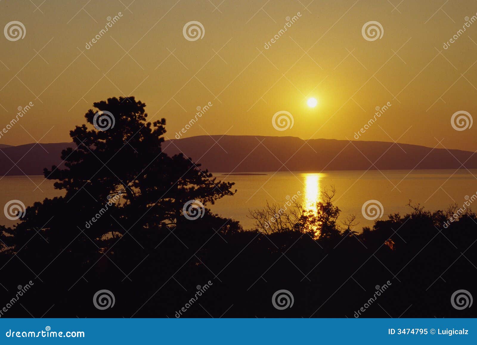 Golden sunset stock image. Image of travel, sunrise, sunset - 3474795