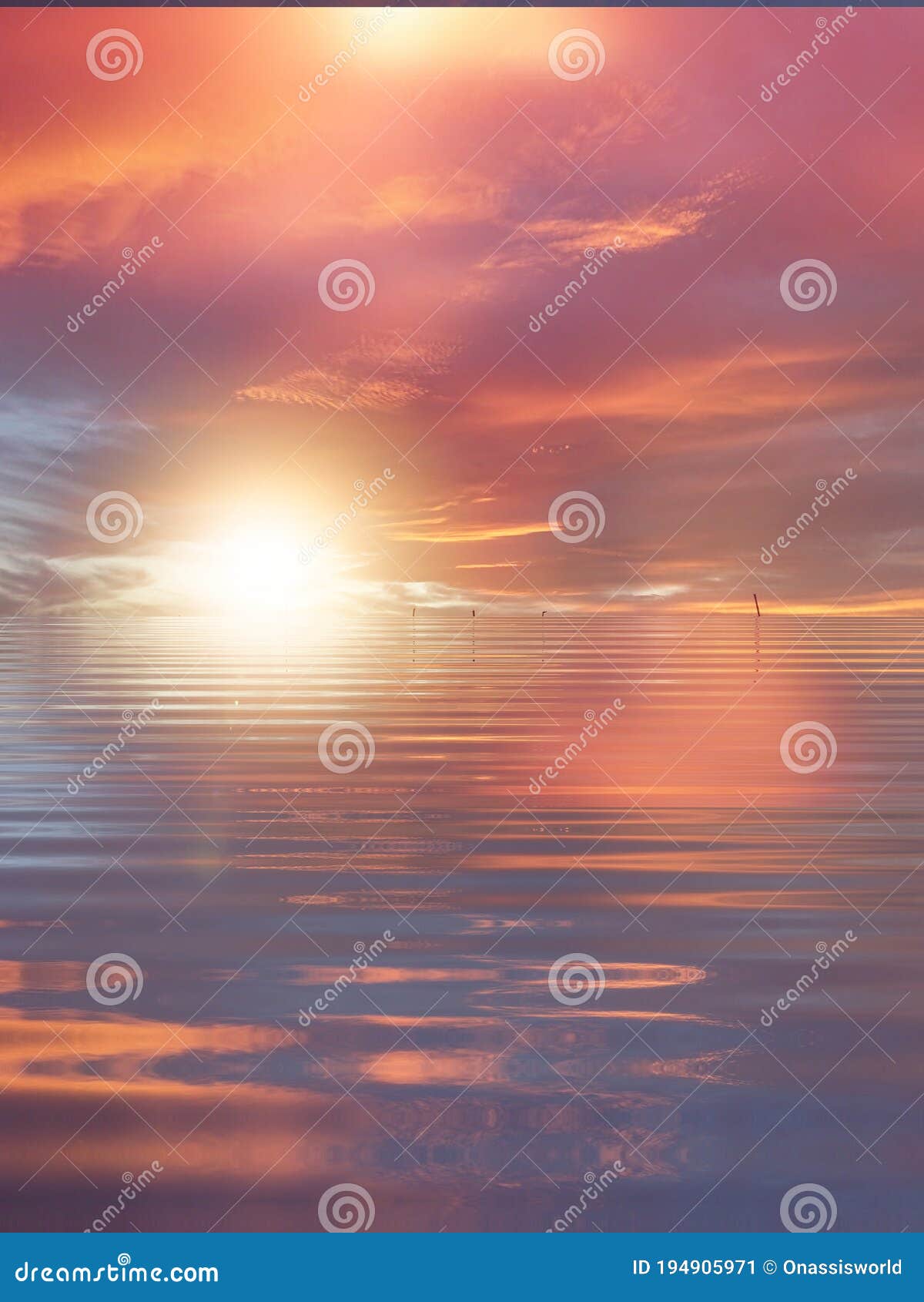 Golden Sunset Abstract Shapes Blurs Colors Background Stock Image ...