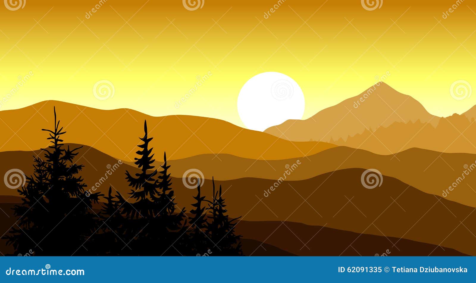 Sunset Gold Stock Illustrations – 14,187 Sunset Gold Stock ...