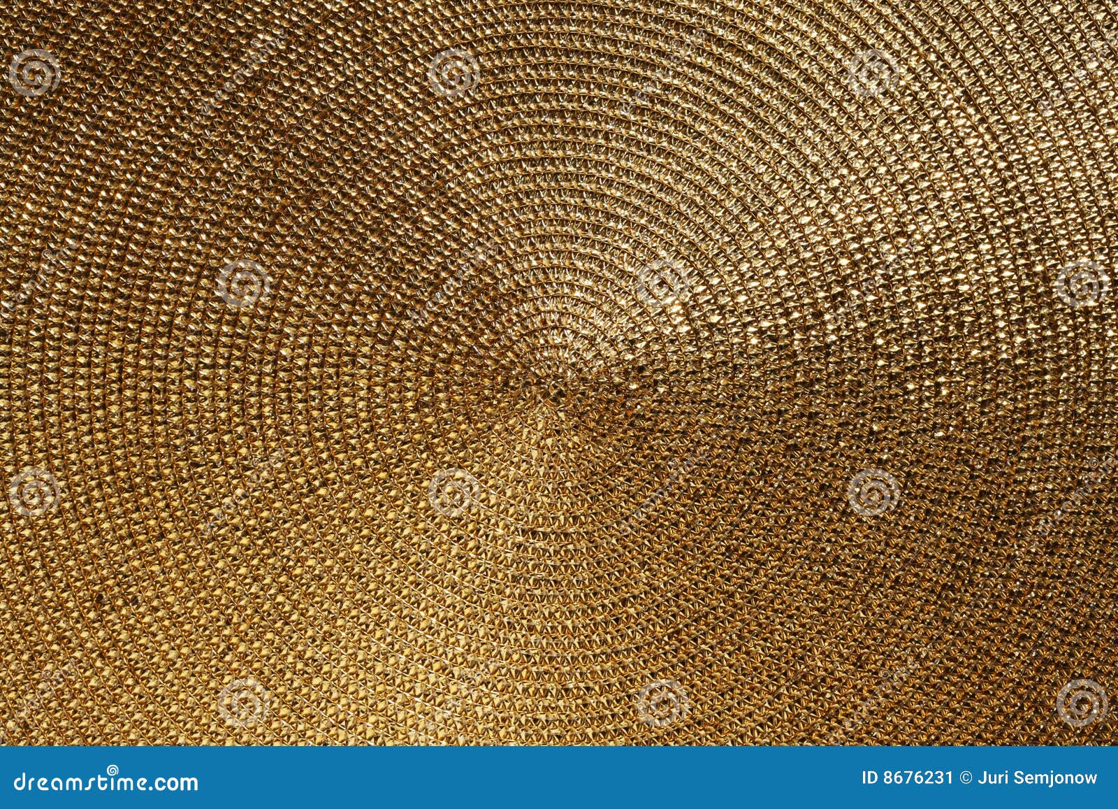 Golden table mat. stock image. Image of pattern, utensil - 8676231