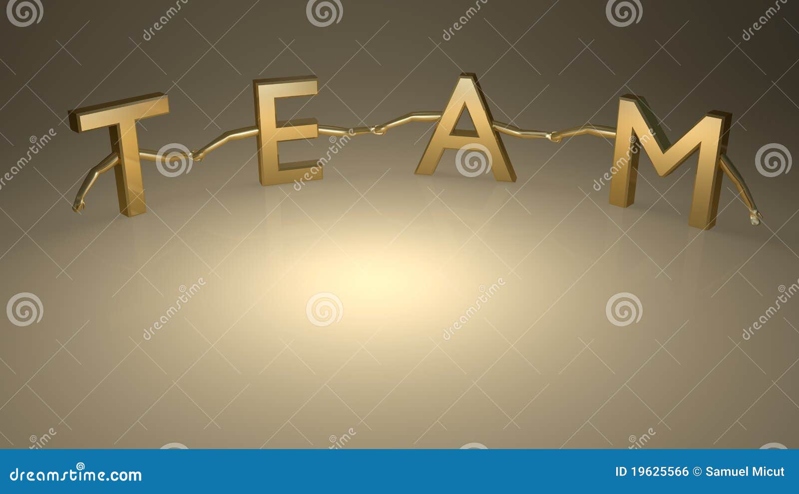 Golden team stock illustration. Illustration of gold - 19625566
