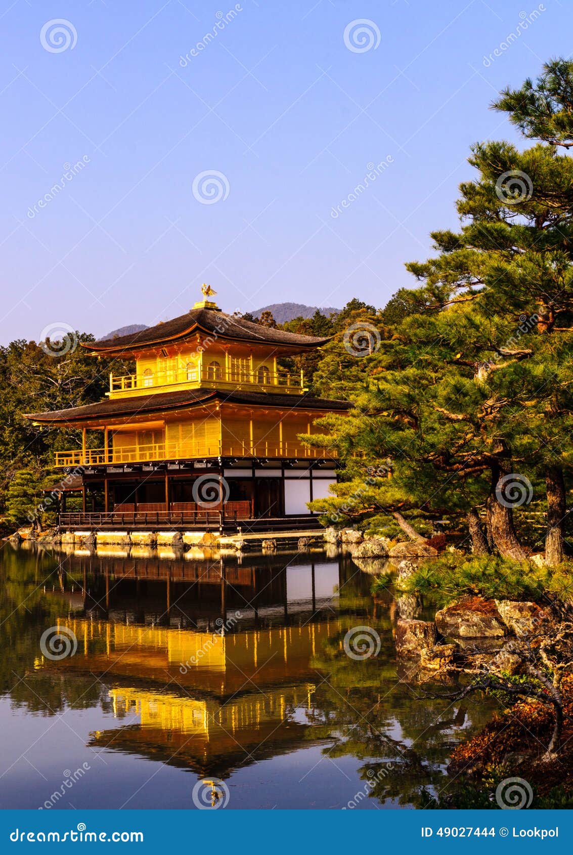Golden temple stock photo. Image of medieval, japan, pond - 49027444