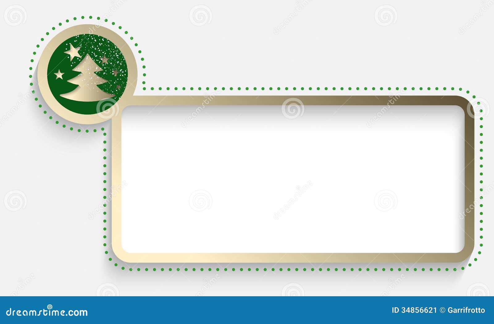 Golden text frame stock vector. Illustration of modern - 34856621
