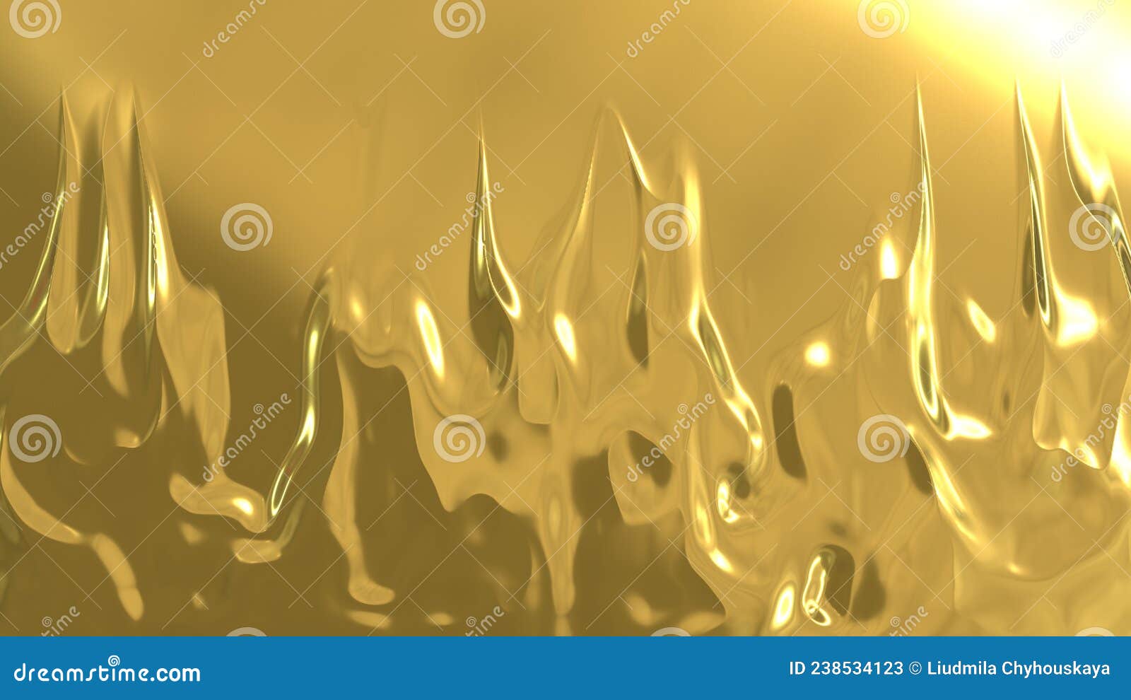 Golden Texture of Fire with Sun Glare. Yellow, Gold Background Stock ...