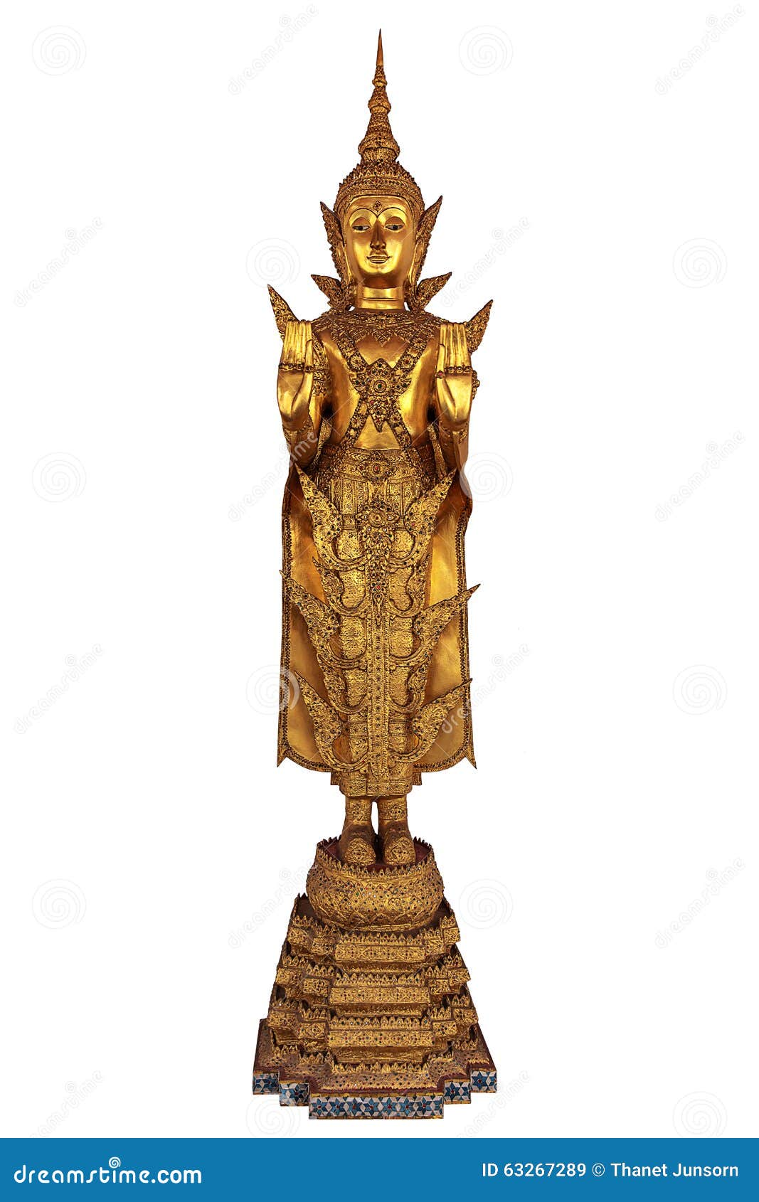 Golden Thai Pattern Stock Photography | CartoonDealer.com #27359540