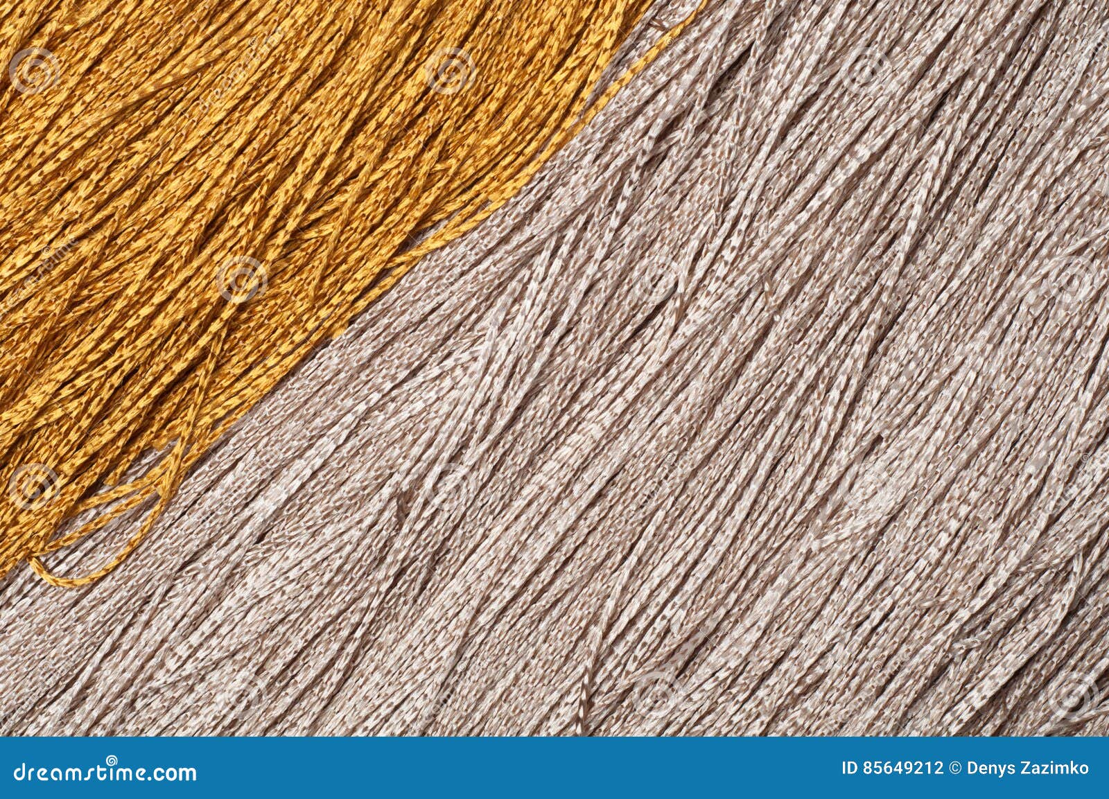 Golden thread texture stock photo. Image of manufacture - 85649212