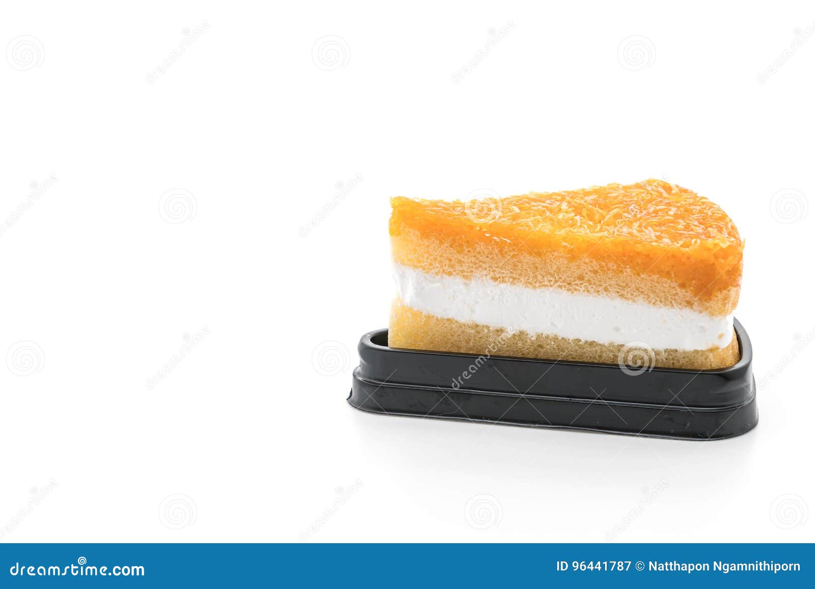 Golden threads cake stock image. Image of sweet, bake - 96441787