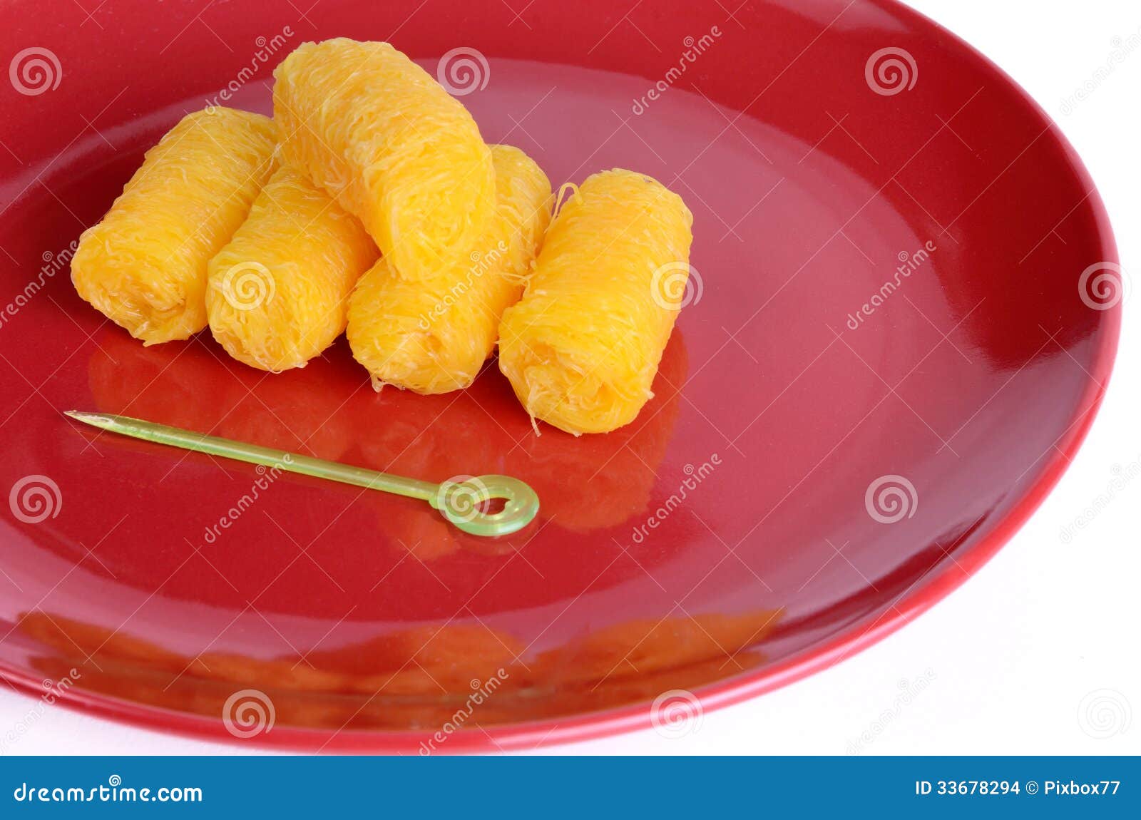 Golden threads dessert stock photo. Image of ancient - 33678294
