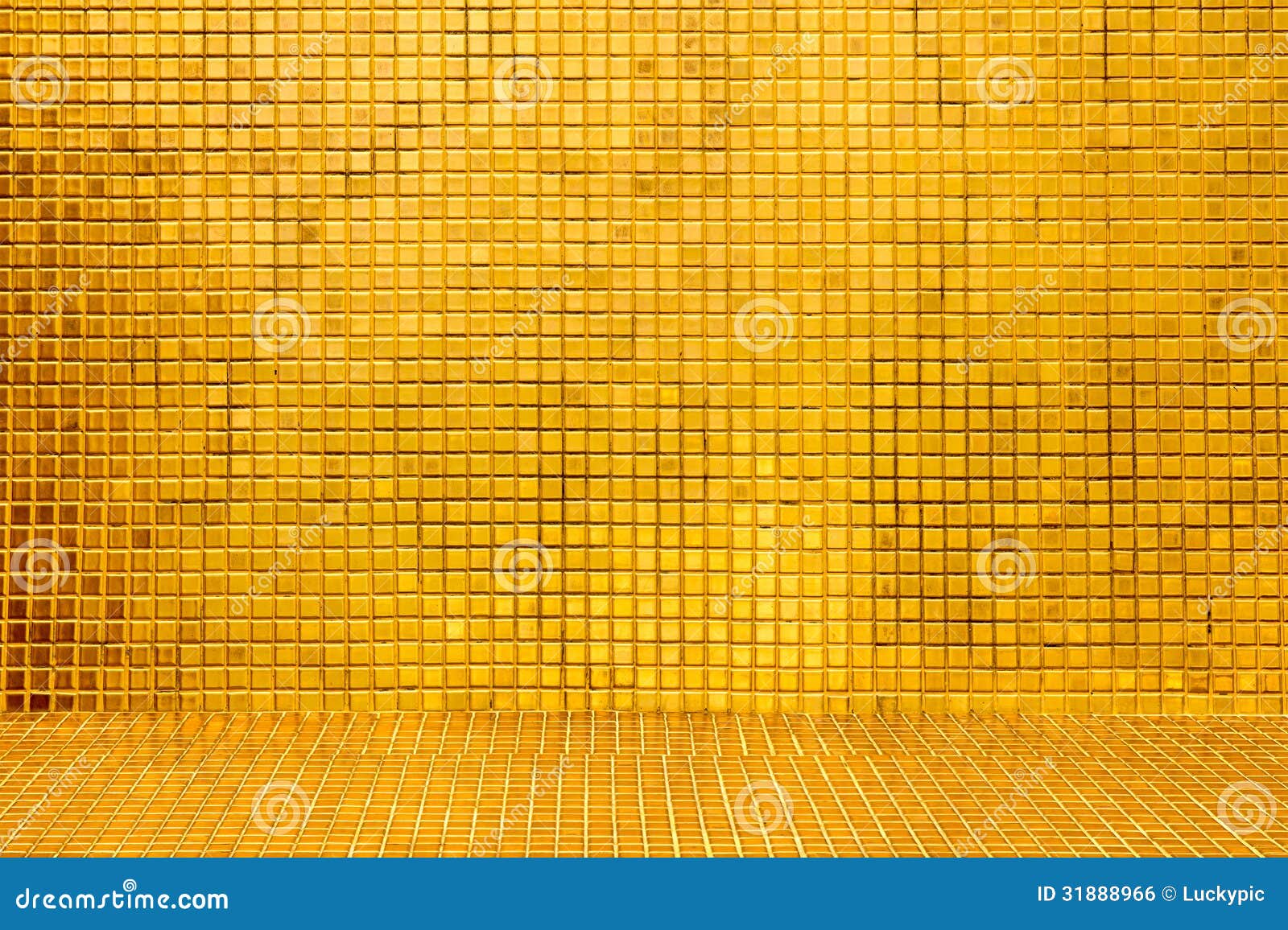 Golden Tile Texture Stock Photo | CartoonDealer.com #16925568