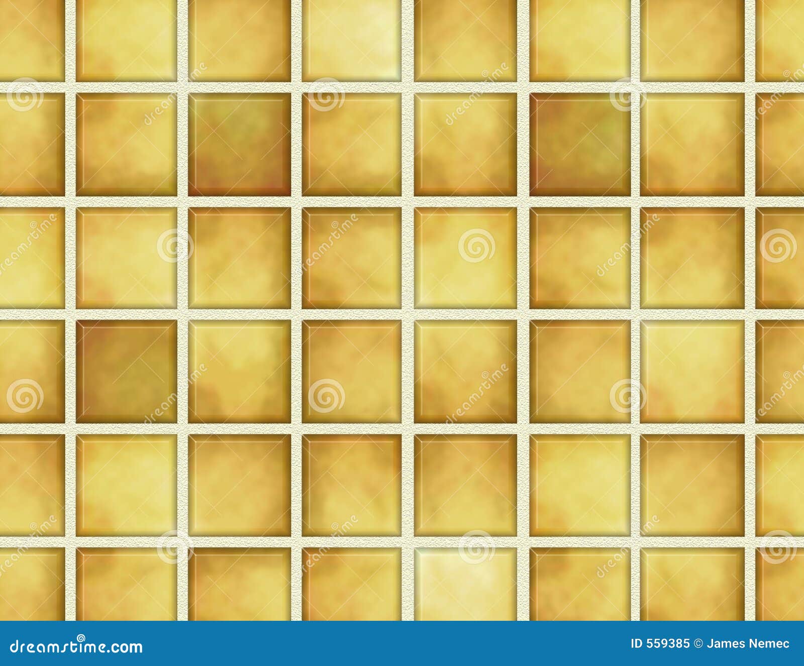 Golden Tile Pattern Royalty Free Stock Photo - Image: 559385