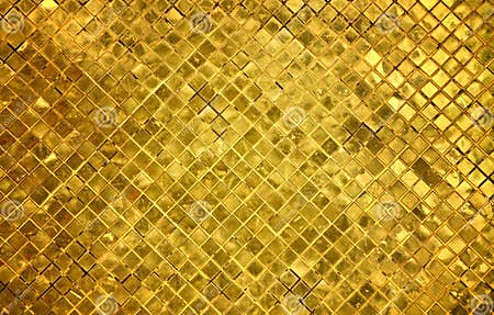 Golden tiles background stock image. Image of background - 15958713