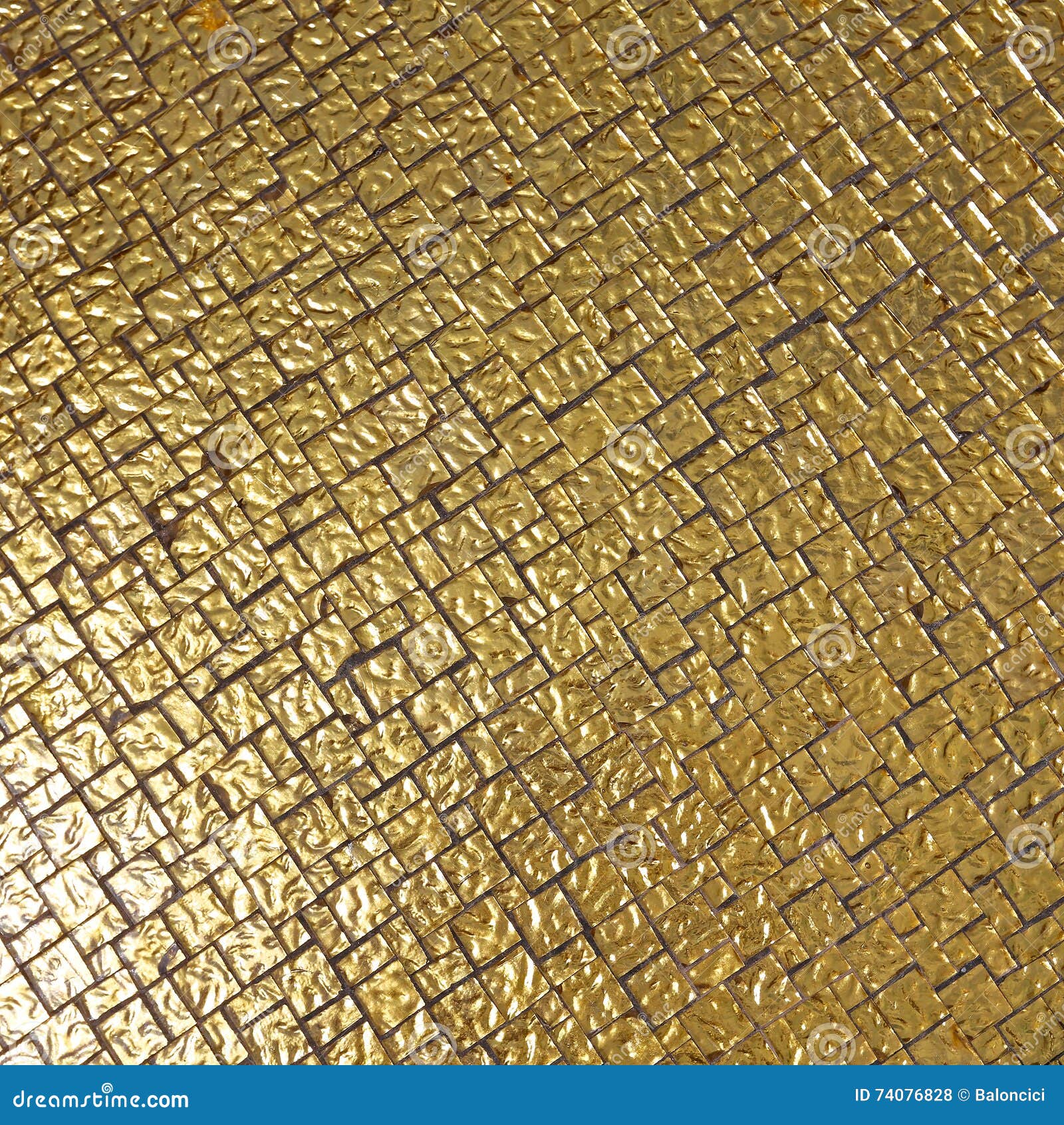Golden Tiles stock photo. Image of gold, texture, golden - 74076828