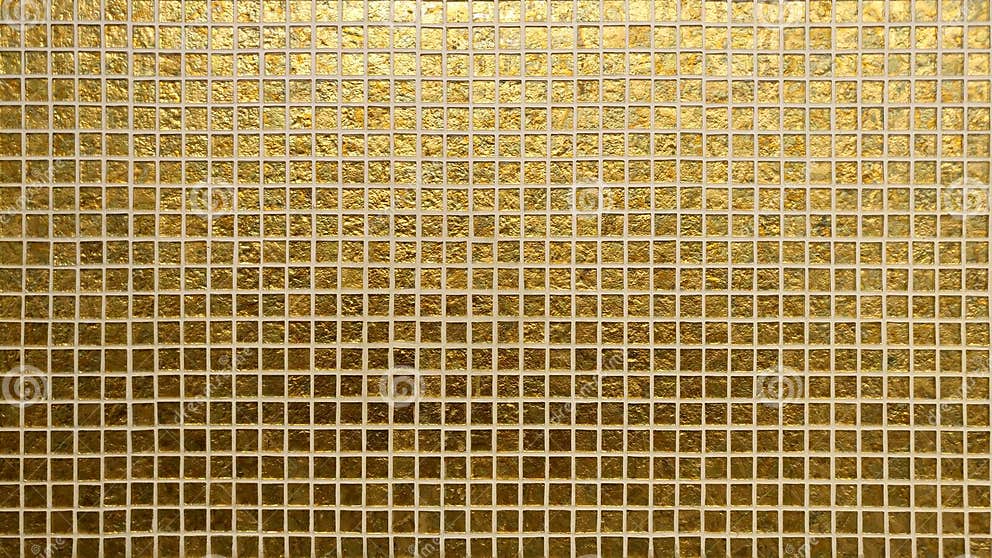Golden tiles pattern stock image. Image of tile, surface - 88340099