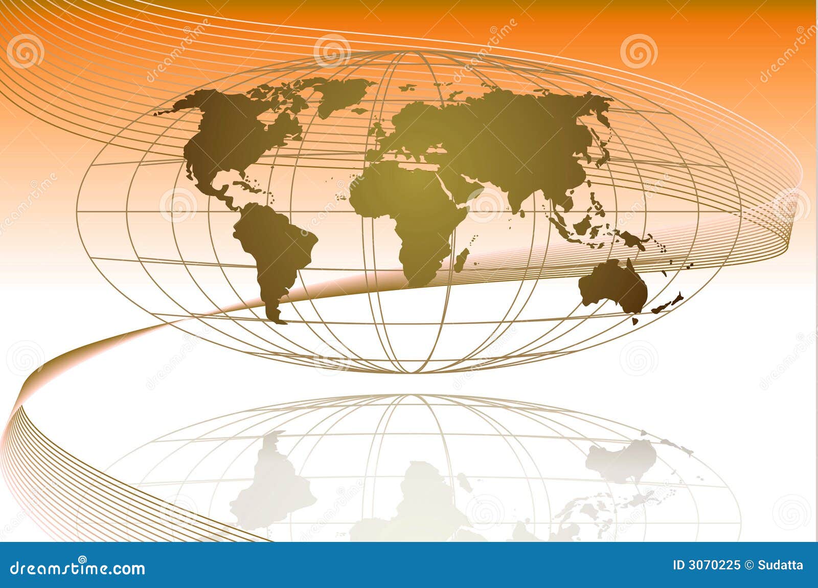 Golden time stock illustration. Illustration of international - 3070225