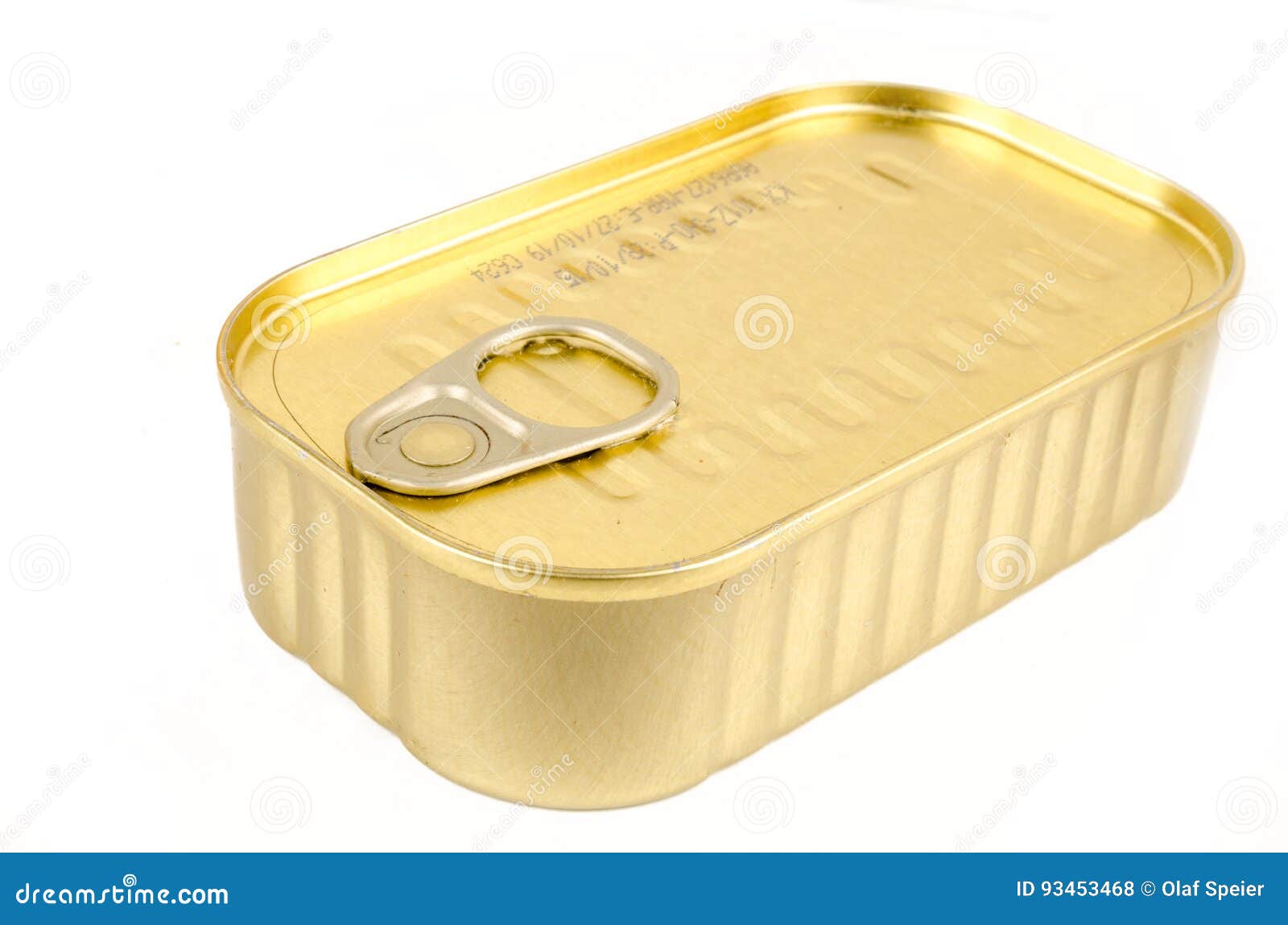 Golden tin stock photo. Image of shot, studio, preserved - 93453468