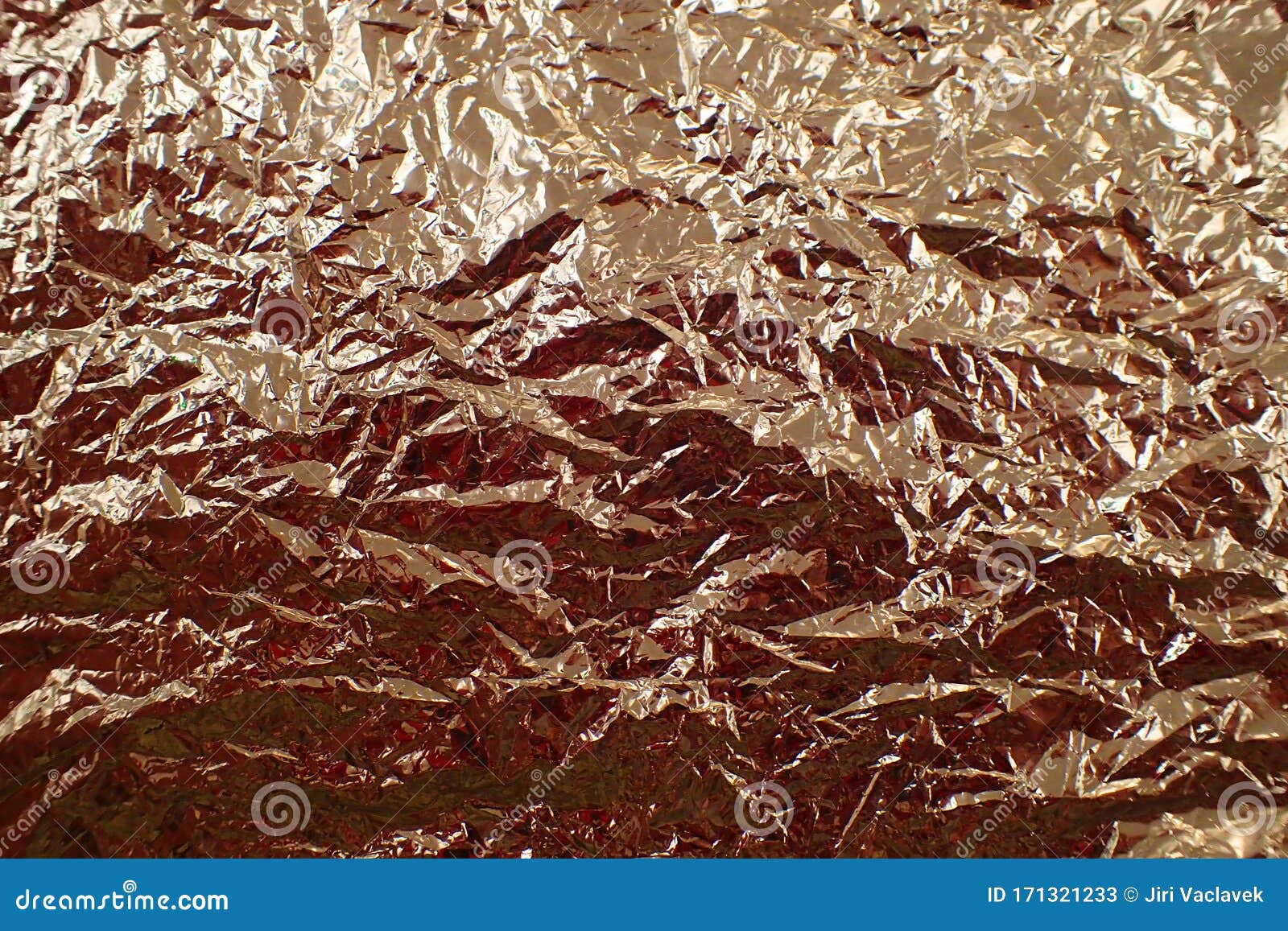 Golden Tinfoil Texture Stock Photography | CartoonDealer.com #171320684