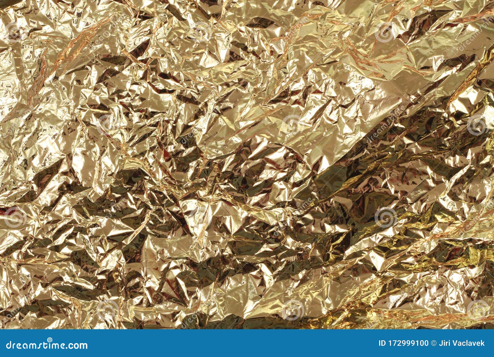 Golden Tinfoil Texture Stock Photography | CartoonDealer.com #171320684