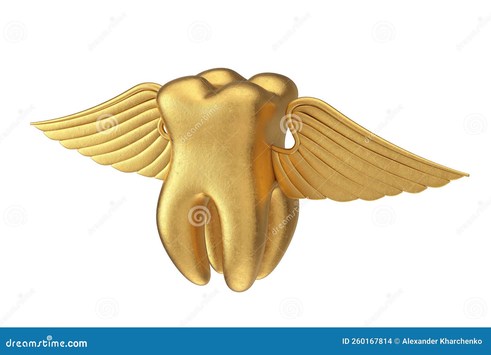 Tooth With Angel Wings Royalty-Free Illustration | CartoonDealer.com ...