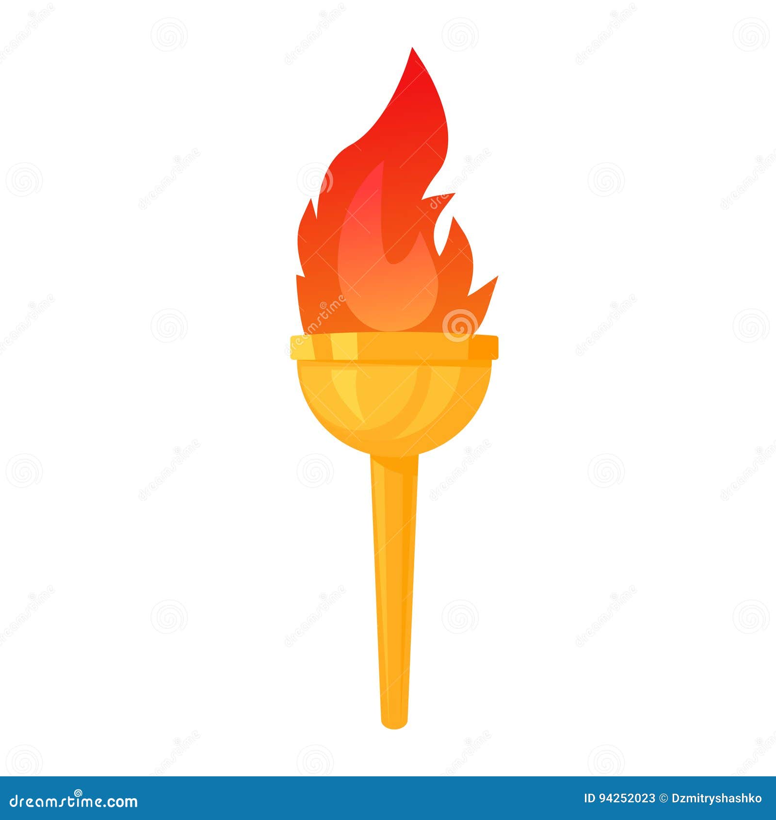 Torch Fire Vector