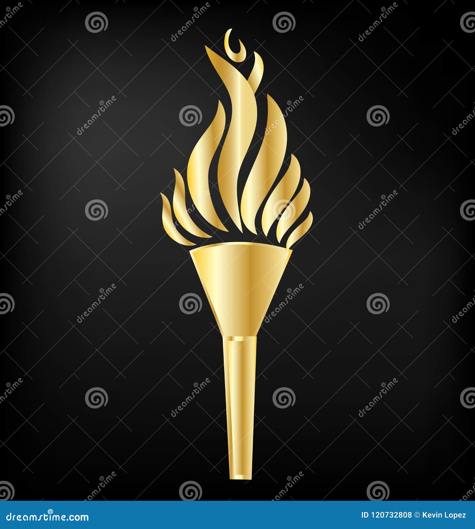Torch. Vector Drawing | CartoonDealer.com #128144496