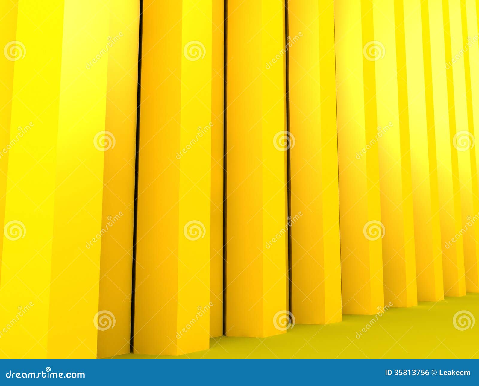 Golden Tower Array Background Stock Illustration - Illustration of ...