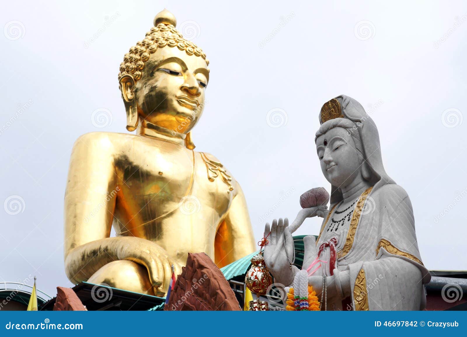 Golden Triangle S Big Buddha Stock Photo - Image of buddhism, detail ...