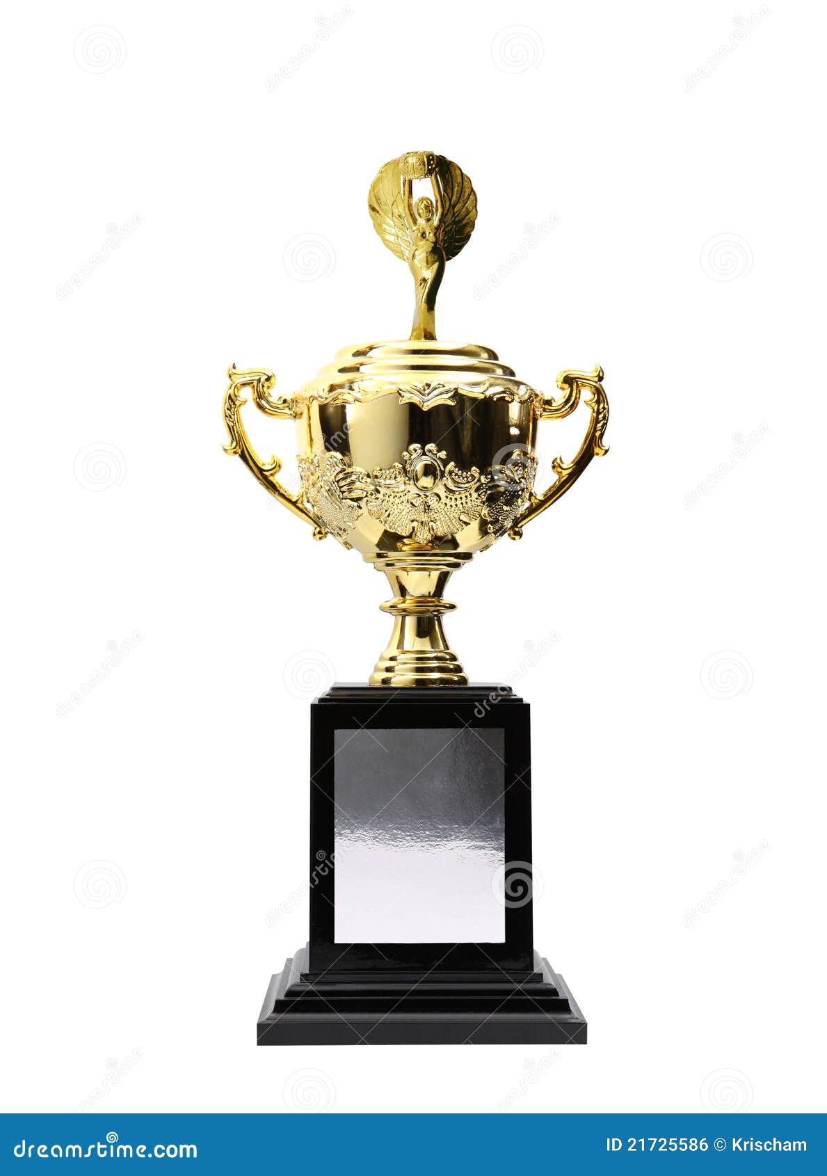 Golden trophies awards stock photo. Image of leadership - 21725586