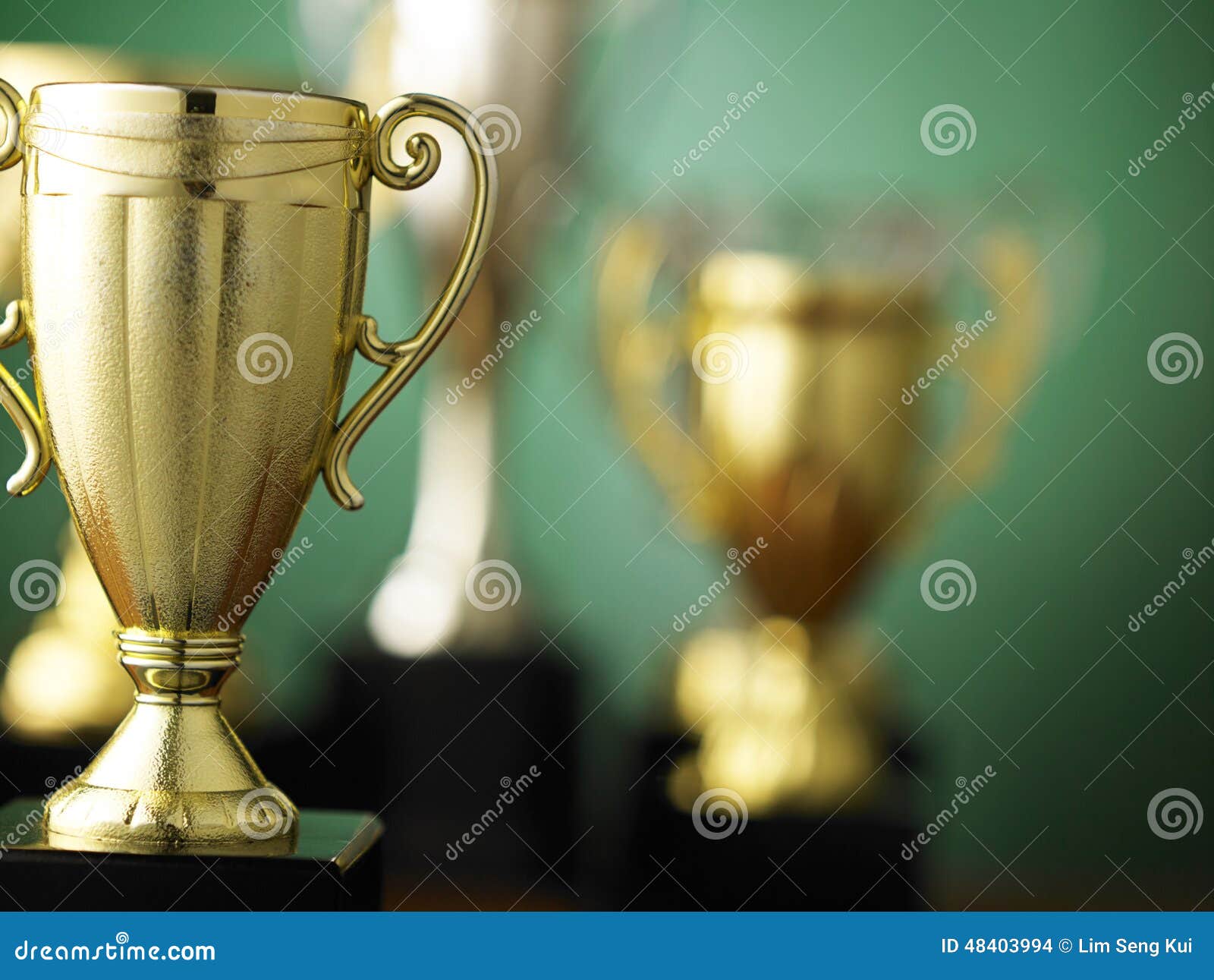 Golden trophy stock photo. Image of effort, metal, congratulation ...