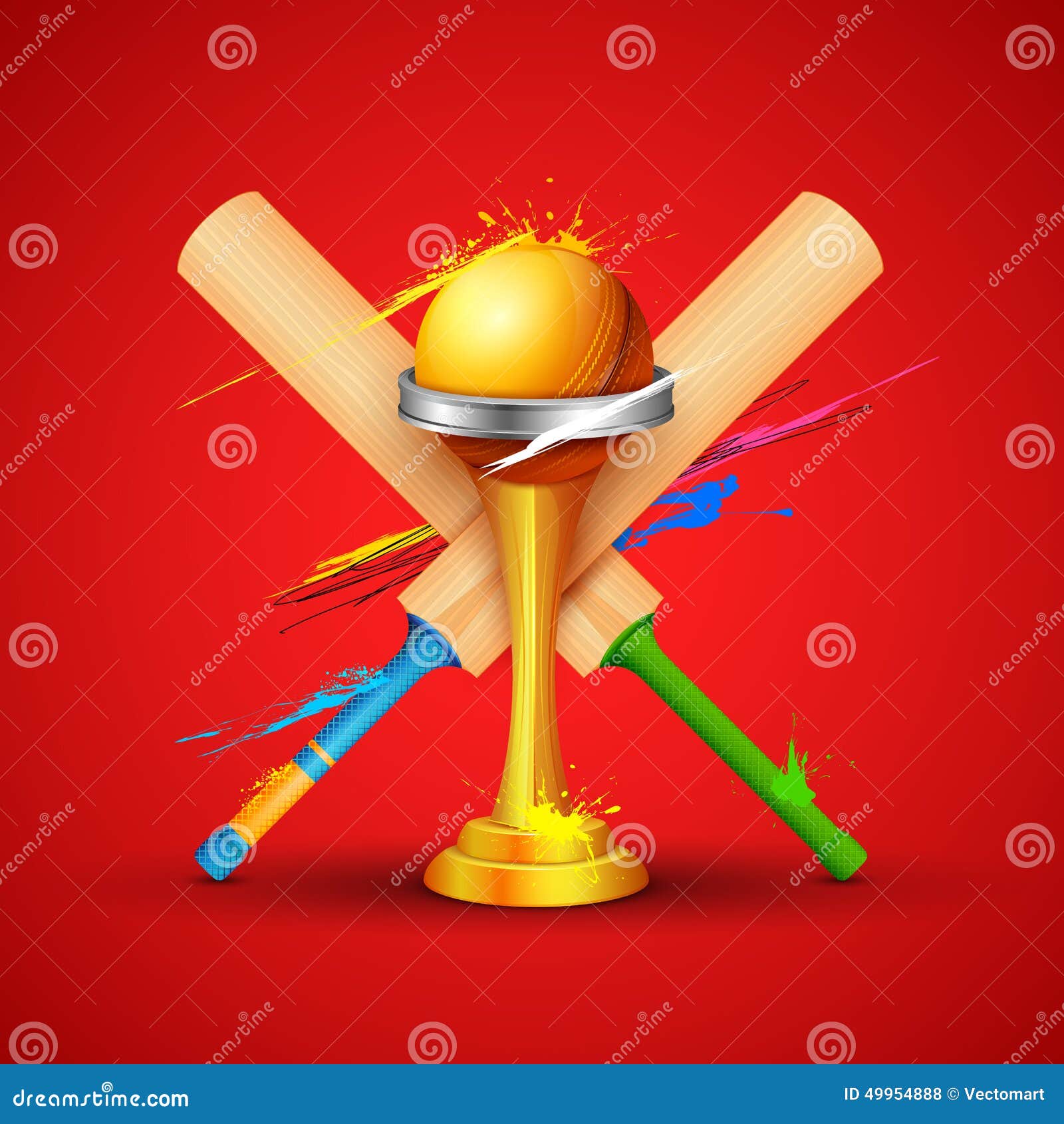 Cricket Bat Trophy