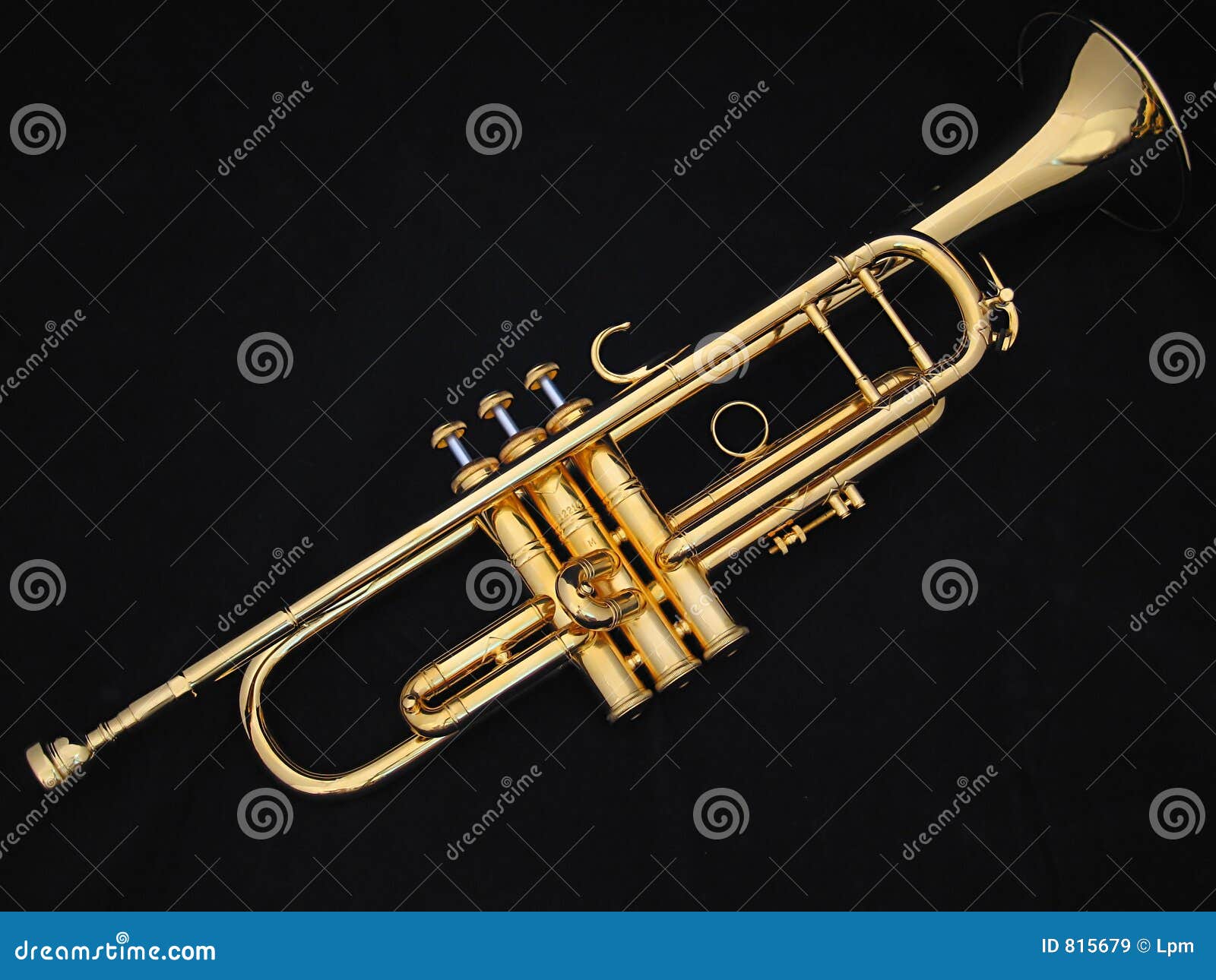 The Golden Trumpet stock image. Image of loud, classical - 815679