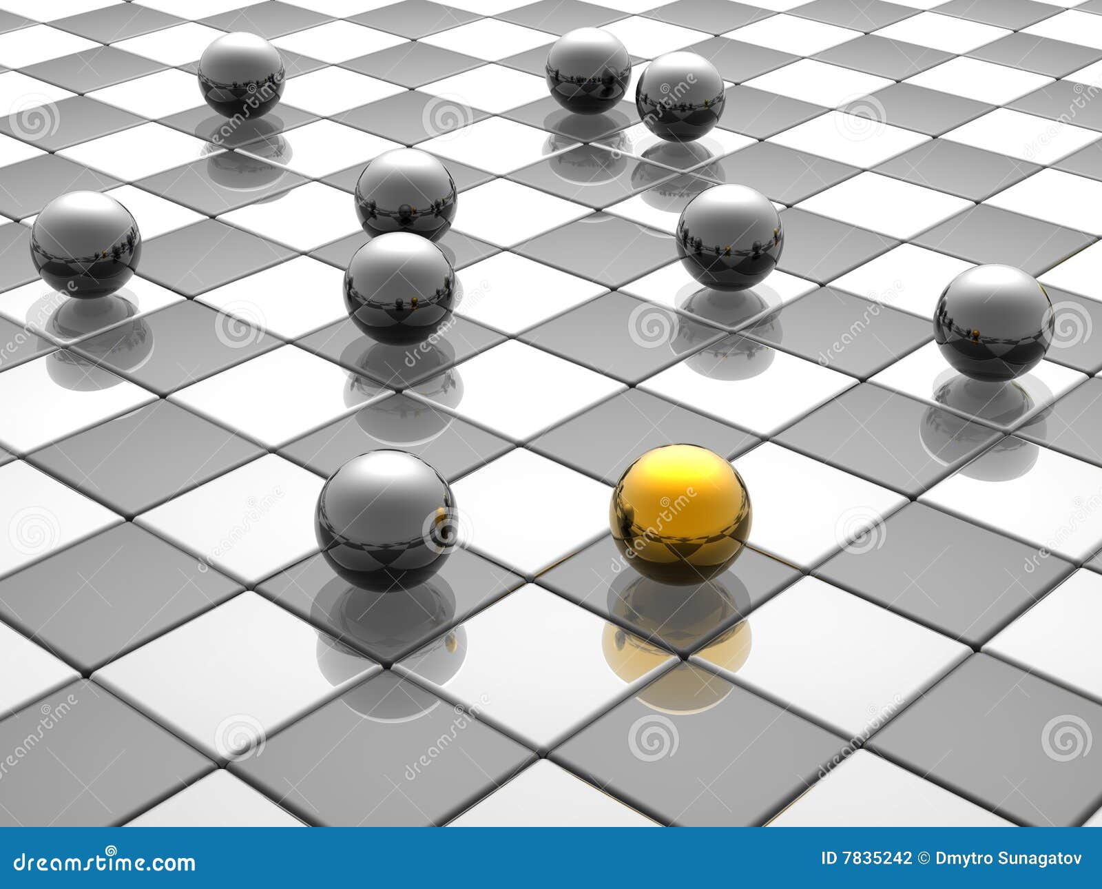 Golden unique sphere stock illustration. Illustration of public - 7835242