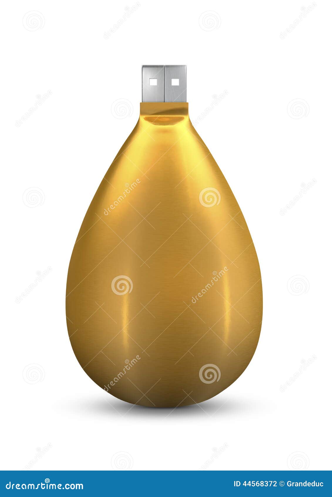 Golden USB egg stock illustration. Illustration of business - 44568372