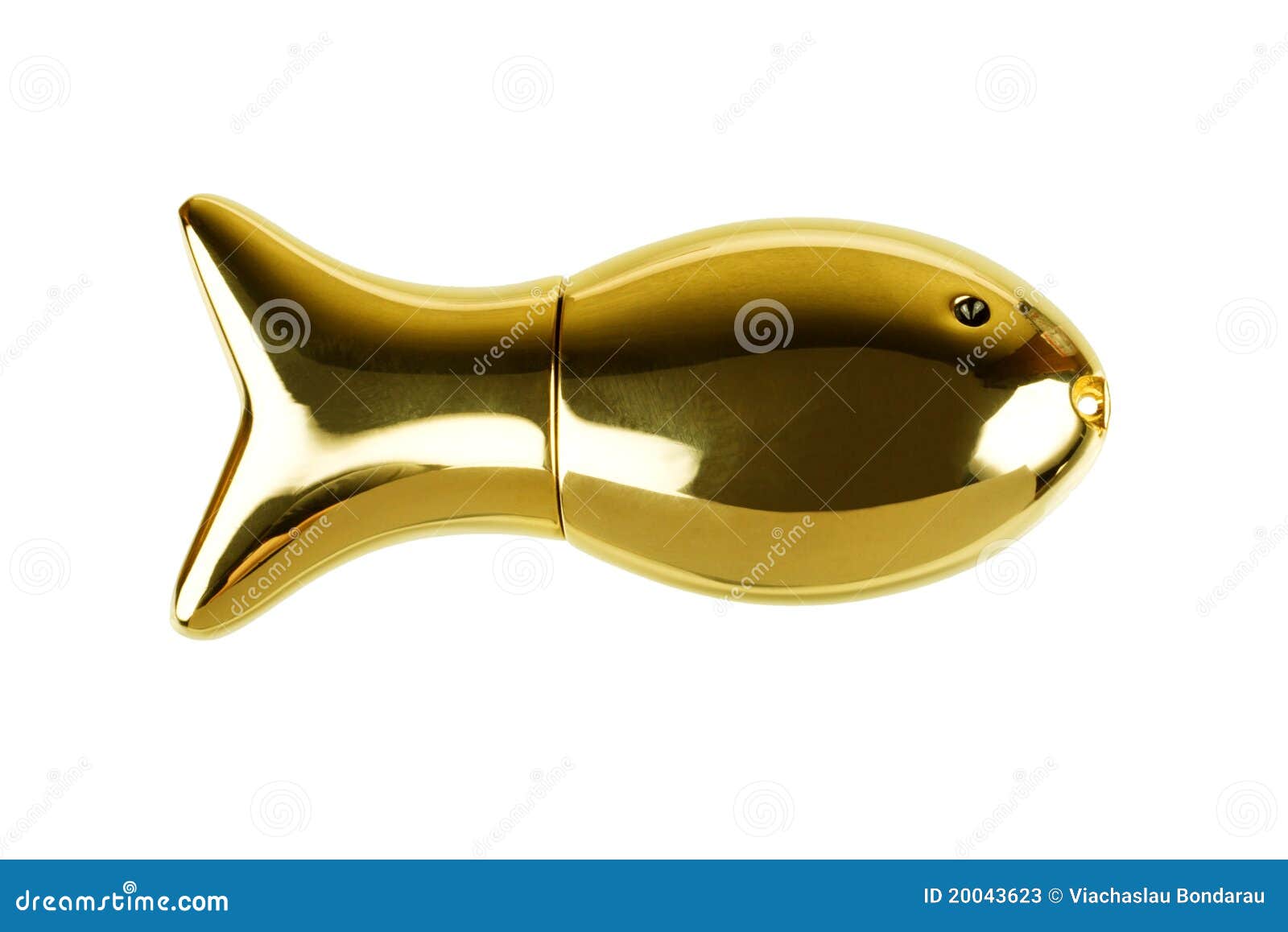 Golden USB memory stick stock image. Image of memory - 20043623