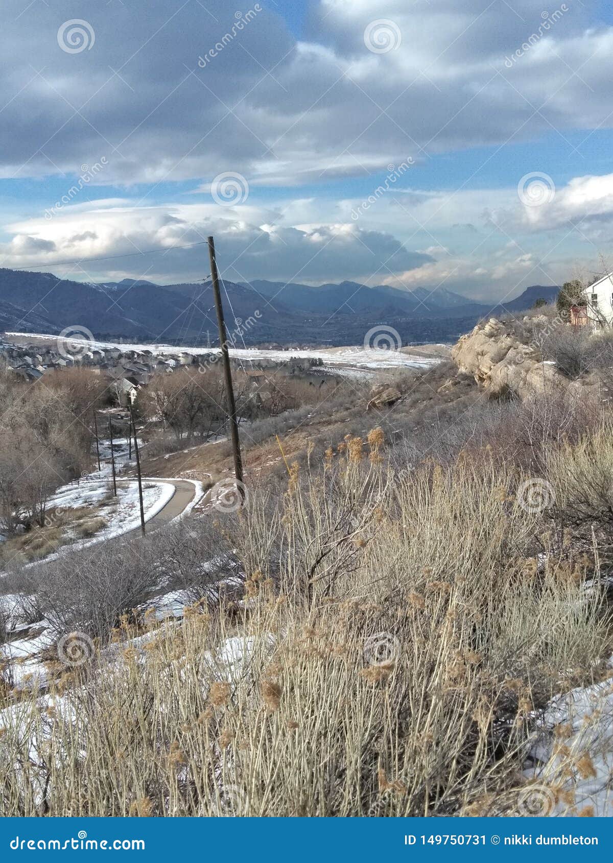 Golden valley view stock image. Image of view, valley - 149750731