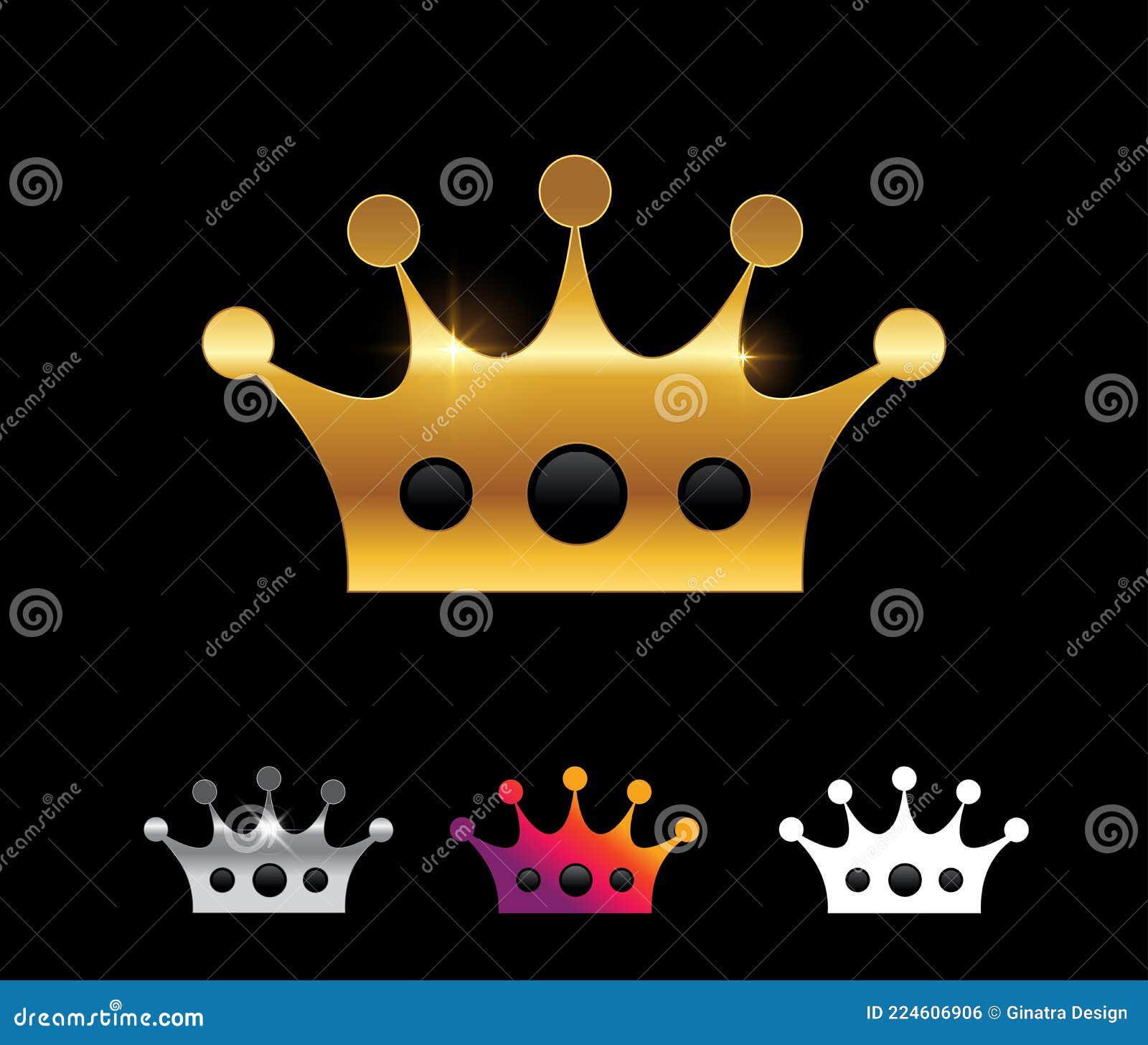 Golden Vector Vector Sign stock vector. Illustration of element - 224606906