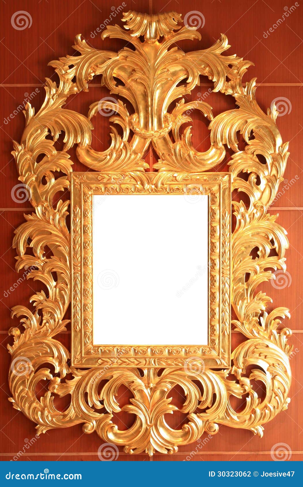 Golden vintage frame stock photo. Image of painting, revival - 30323062