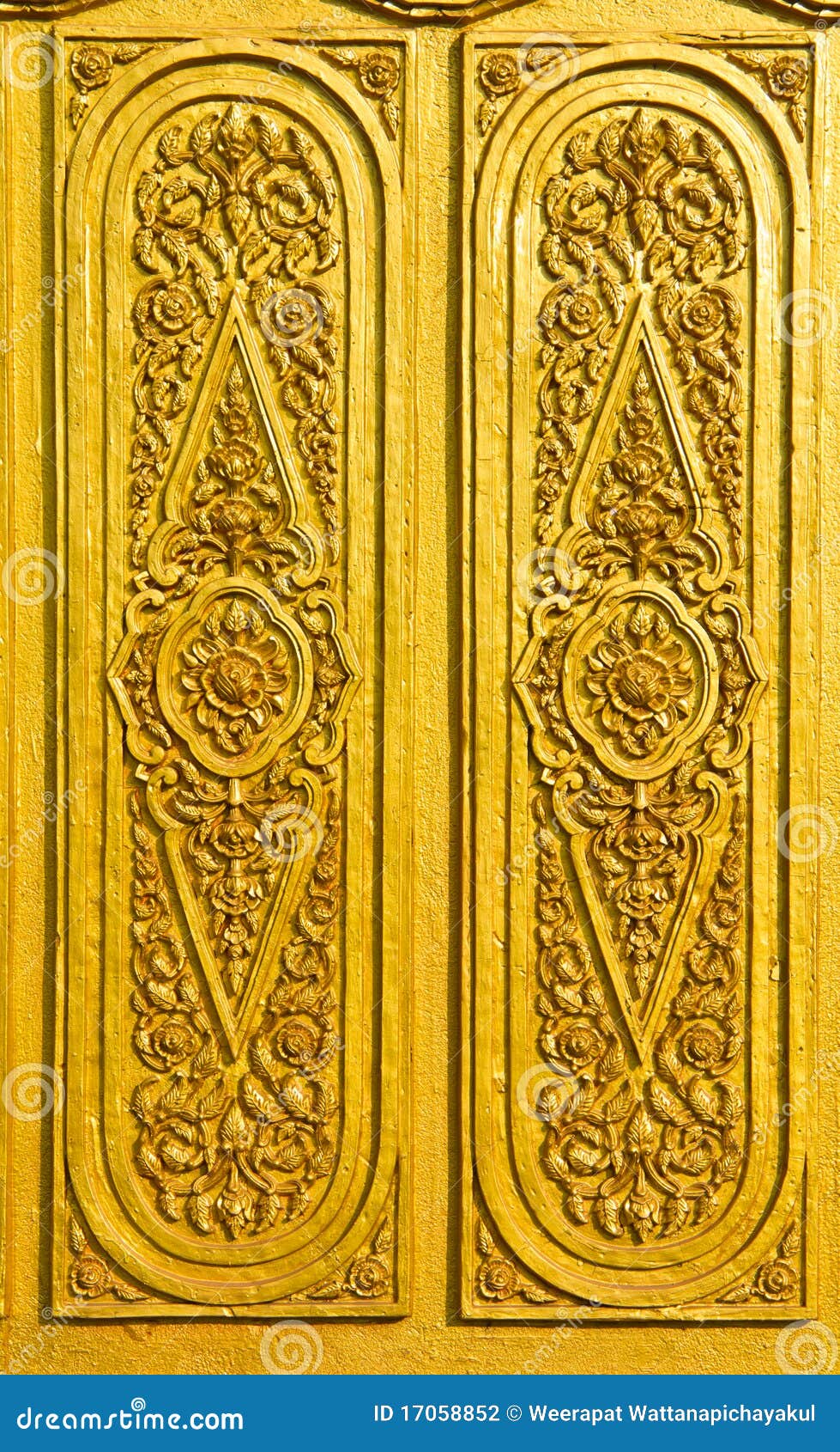 Golden wall stock photo. Image of detail, bright, pattern - 17058852