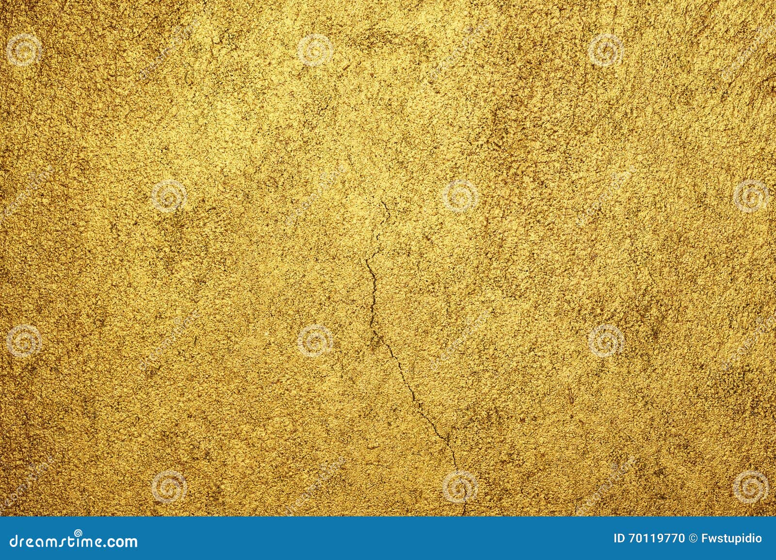 Golden Wall Texture With Stucco Sculptures In A Thai Temple. Royalty ...