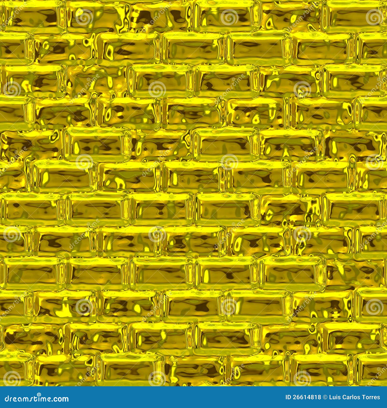 Golden Wall (Seamless Texture) Royalty Free Stock Photos - Image: 26614818