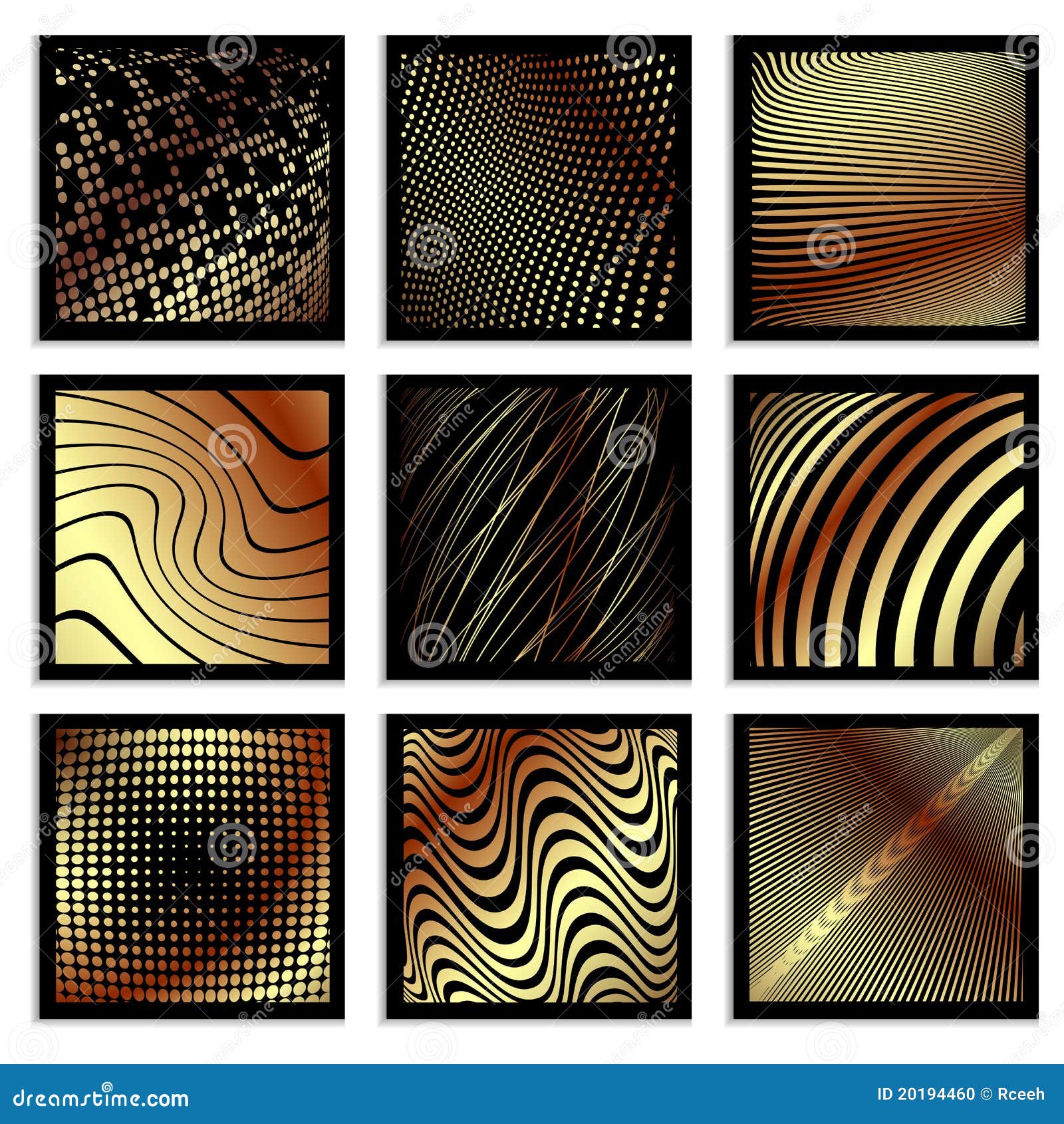 Golden warp textures stock vector. Illustration of stripes - 20194460