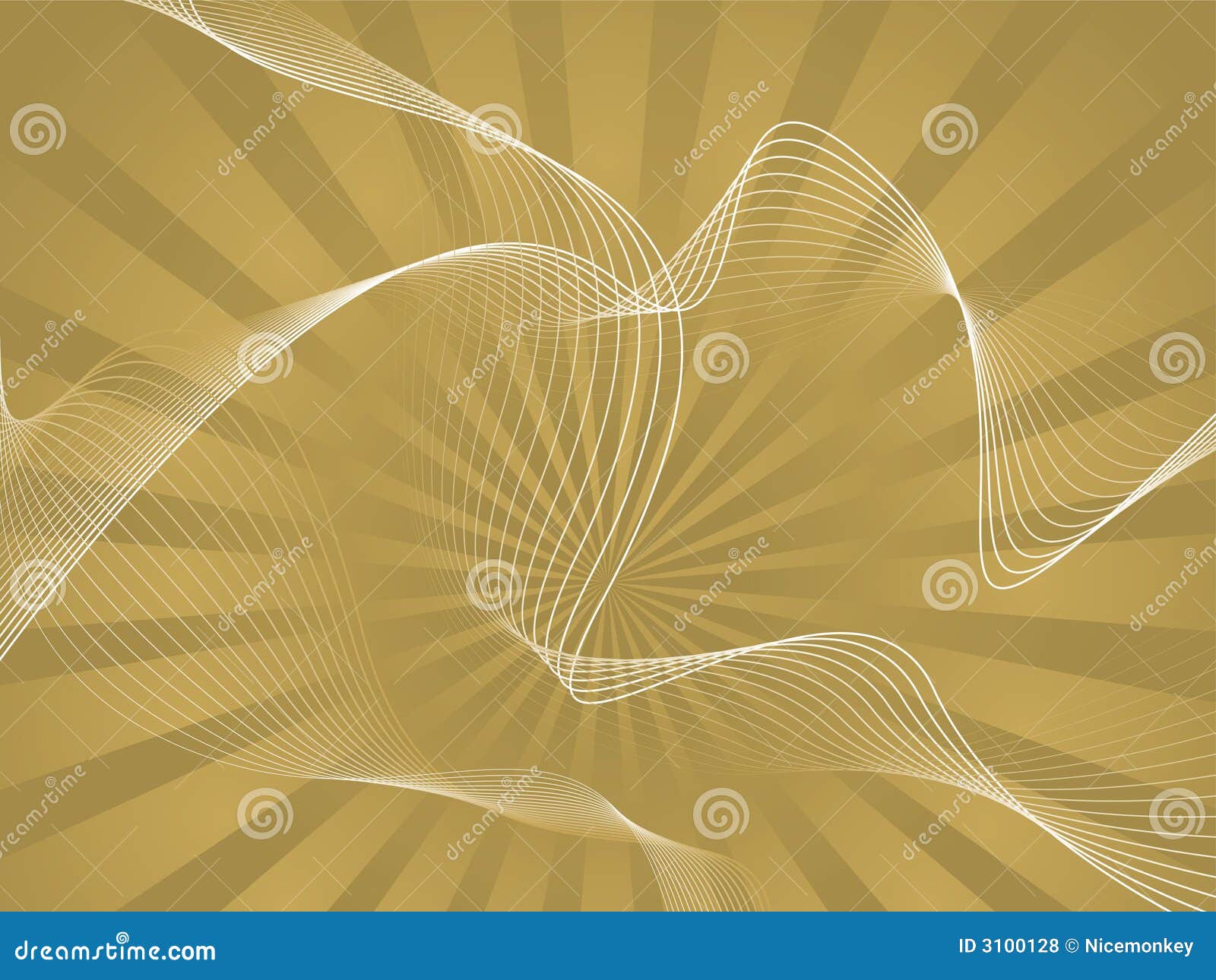 Golden Wave Pattern Greek Meander Design Vector Illustration ...