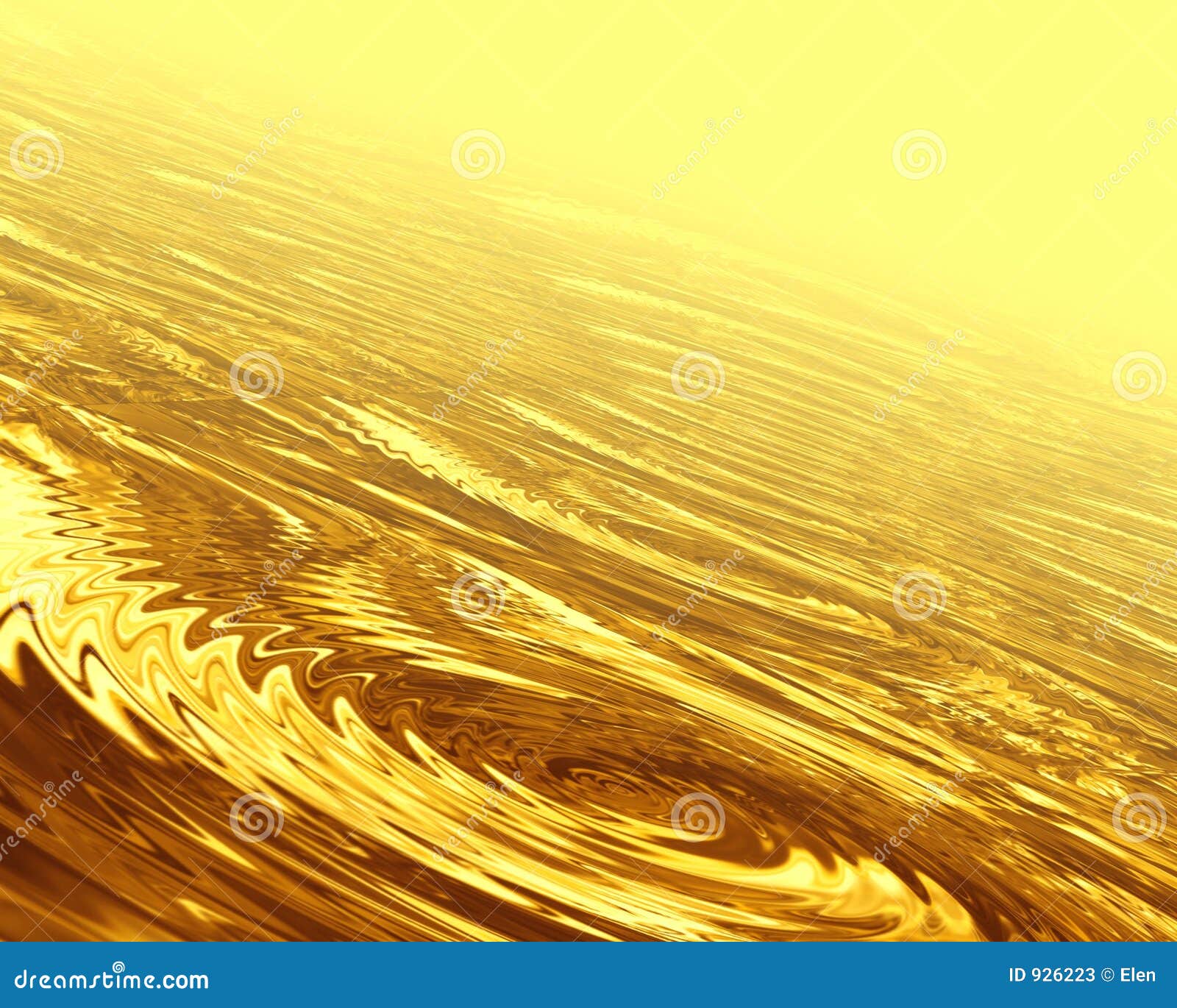 Golden waves stock illustration. Illustration of structural - 926223